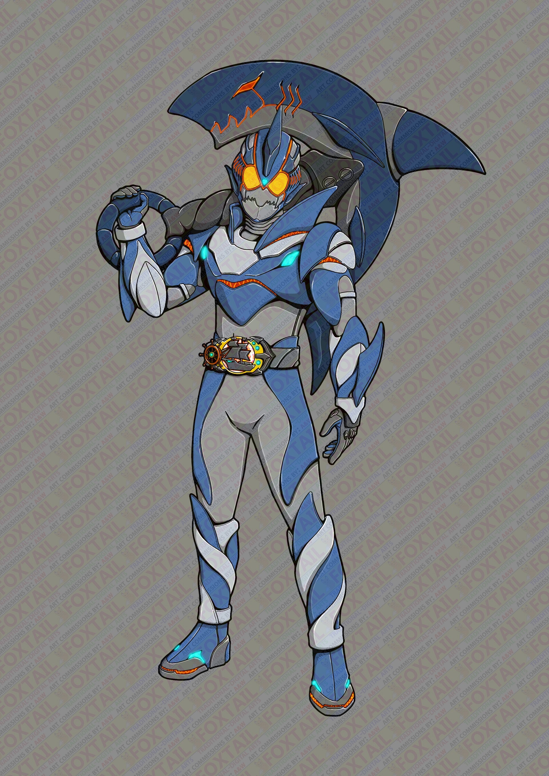 ArtStation - Kamen Rider Shark