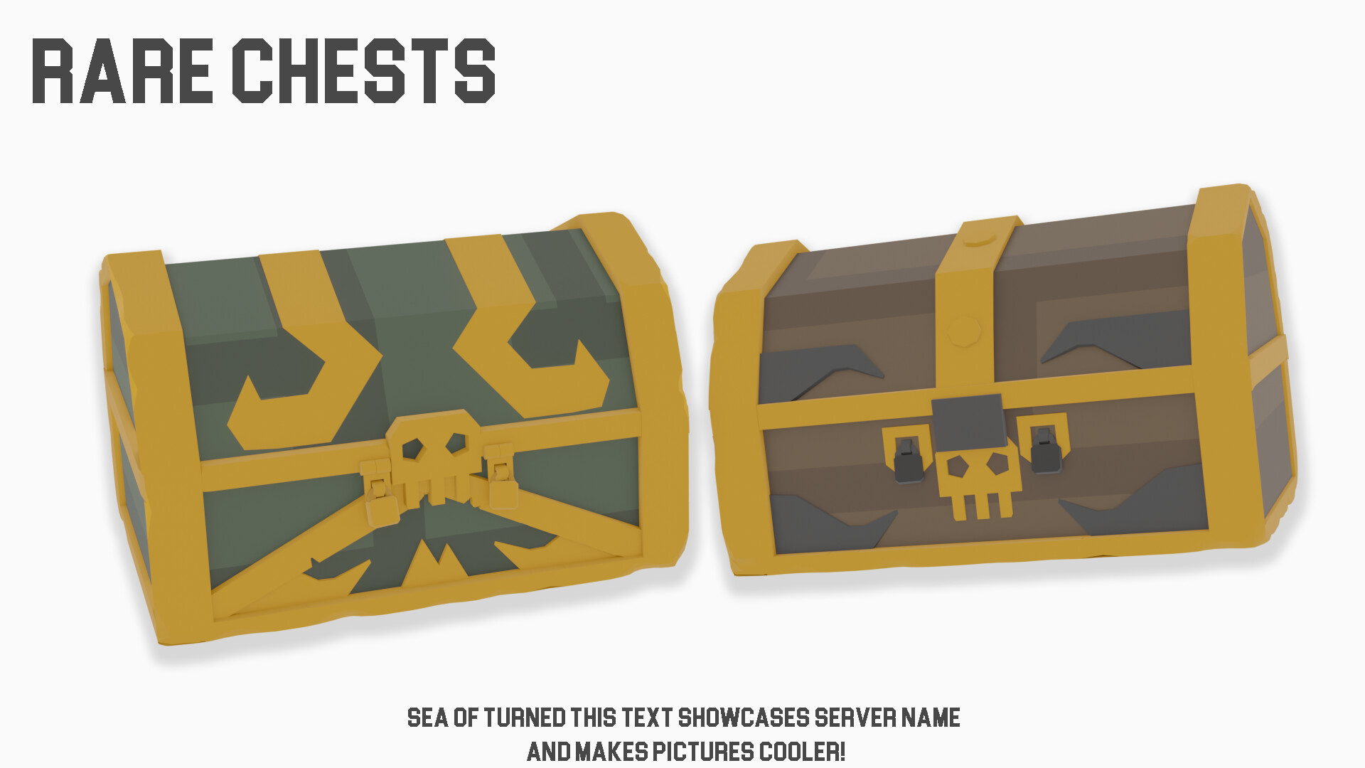ArtStation - Low Poly - Common & Rare Chests