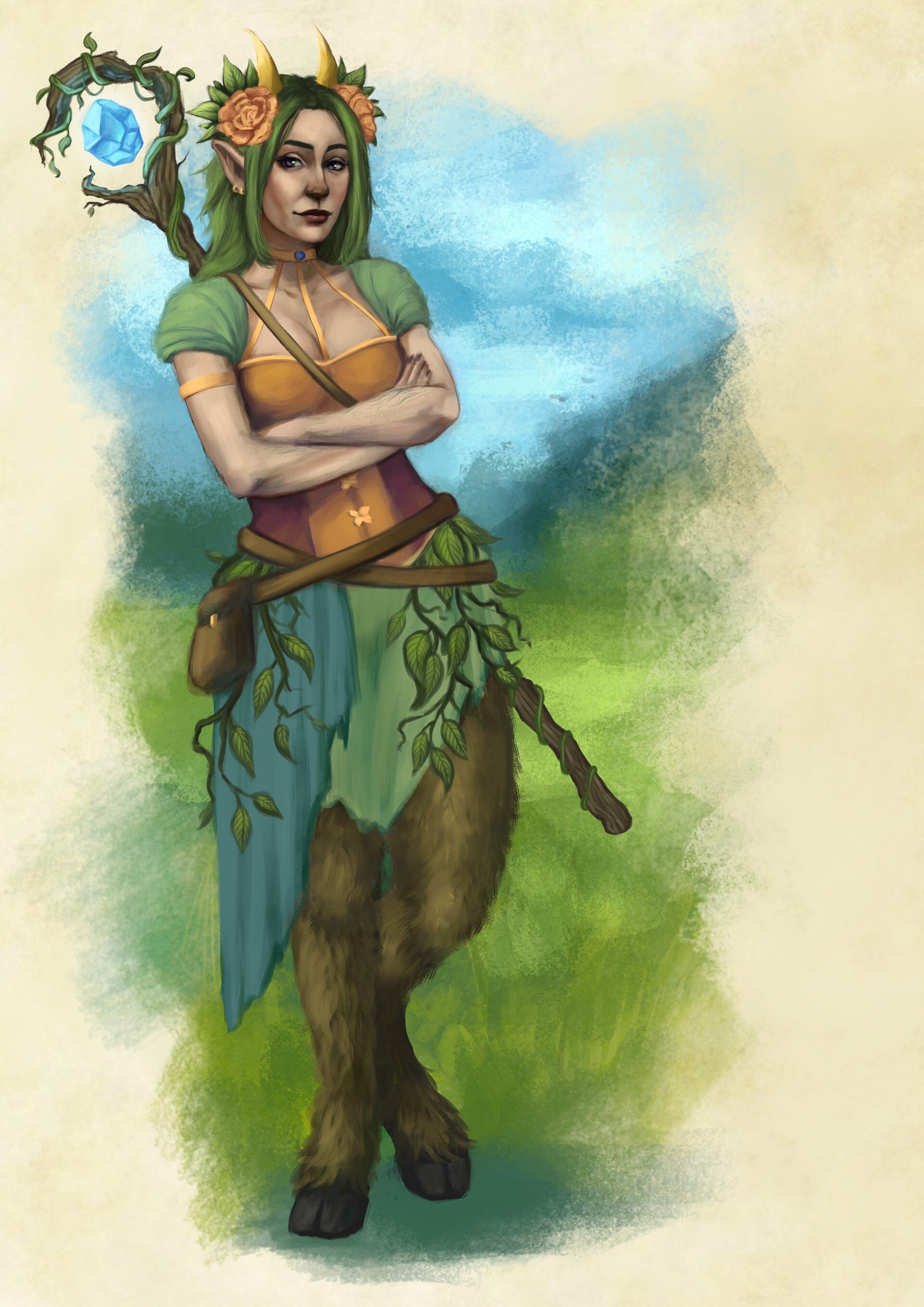 ArtStation - Sylva Whisperleaf