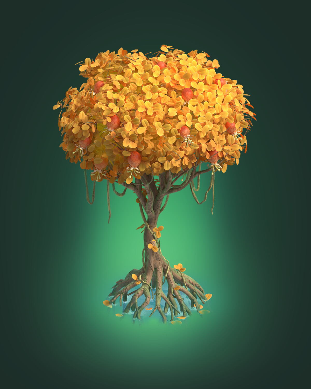 ArtStation - Mangrove tree (Atlantis Odyssey)