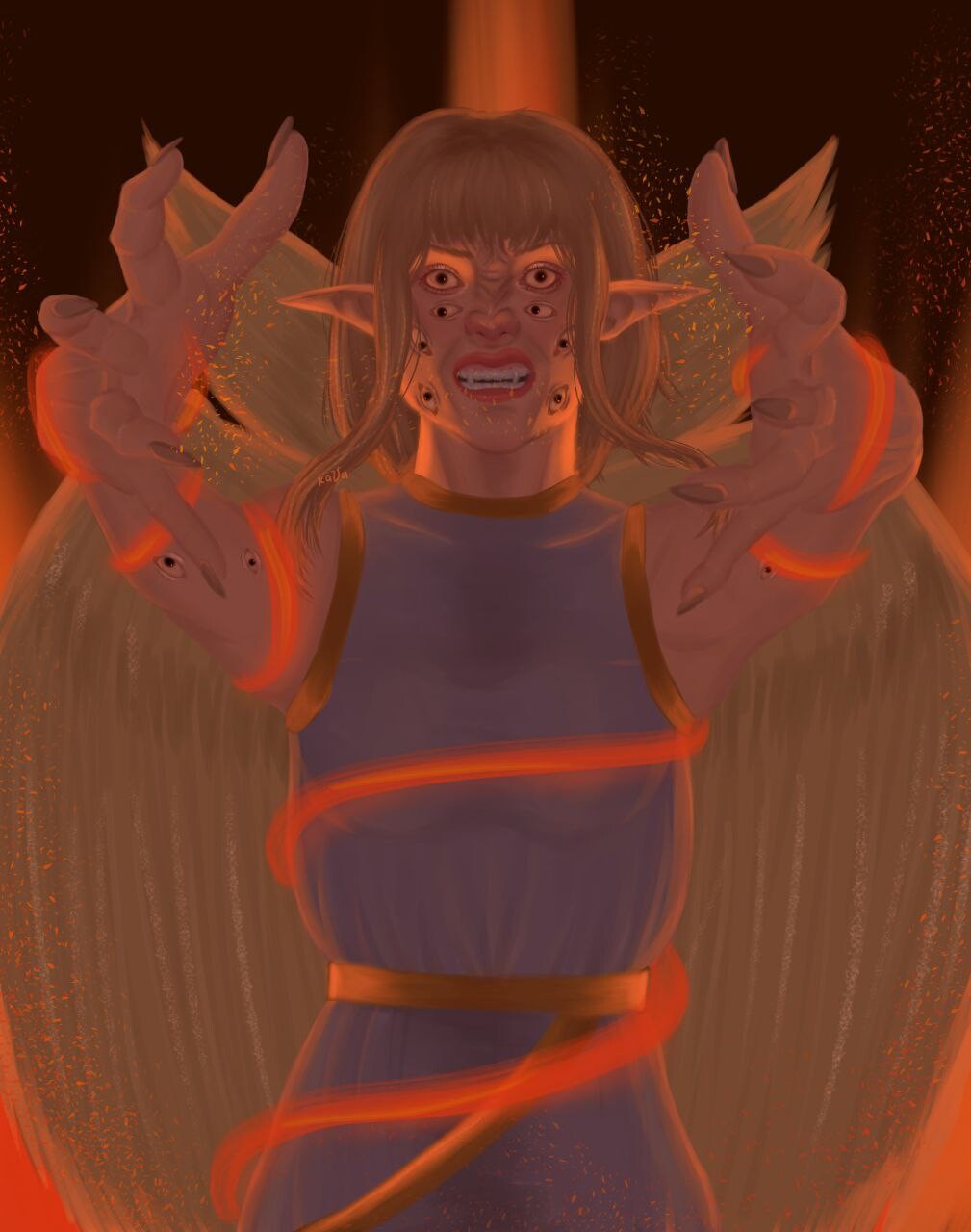 ArtStation - Seraphim !the character is not mine!