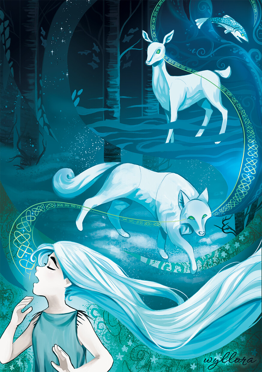 ArtStation - I Have Lived Through Many Ages | Secret of Kells Fan Art