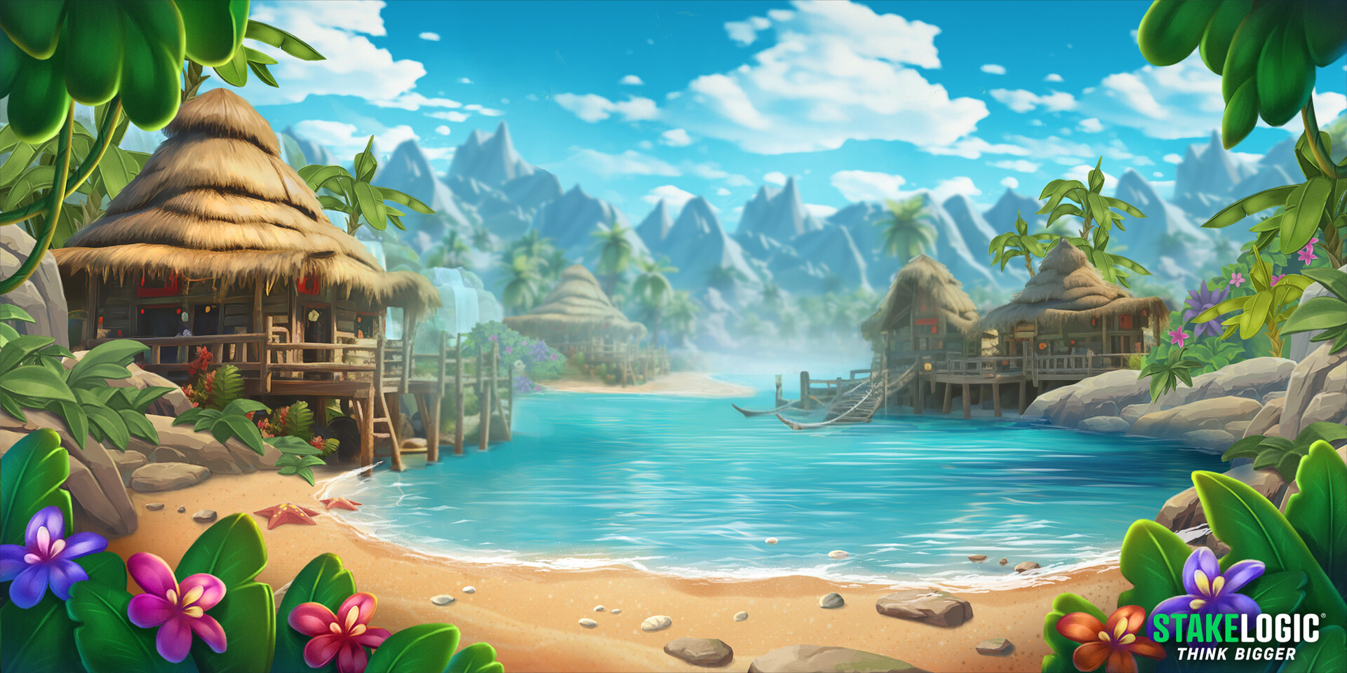 ArtStation - The main background for the slot game