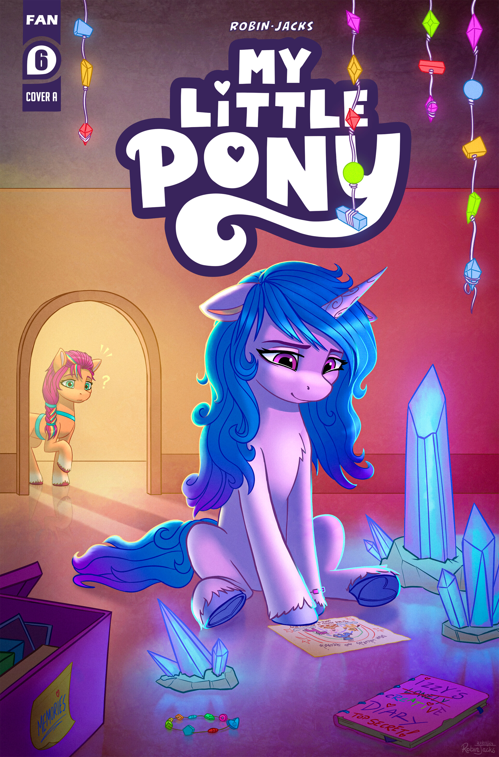 ArtStation - Izzy's Memories Fanart Comic Cover