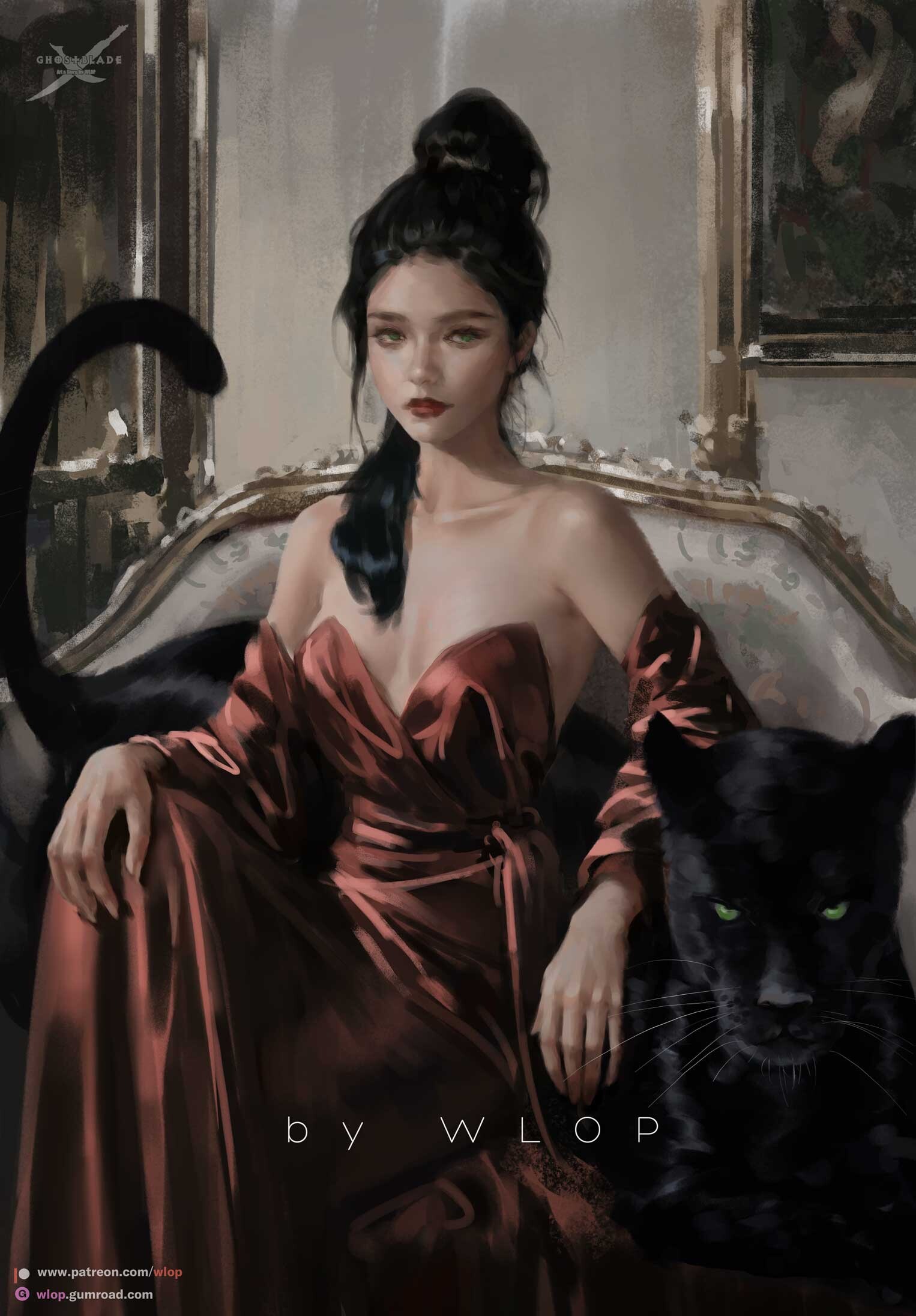 WLOP - Portrait Lylian