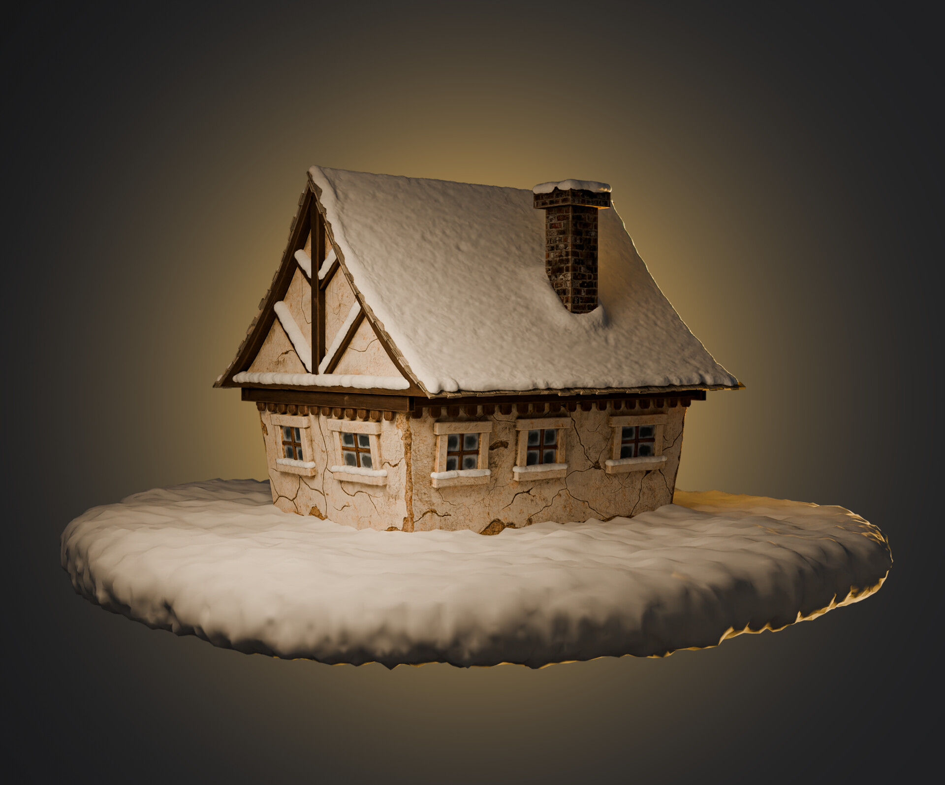 ArtStation - House (Serious Sam Classic Style)