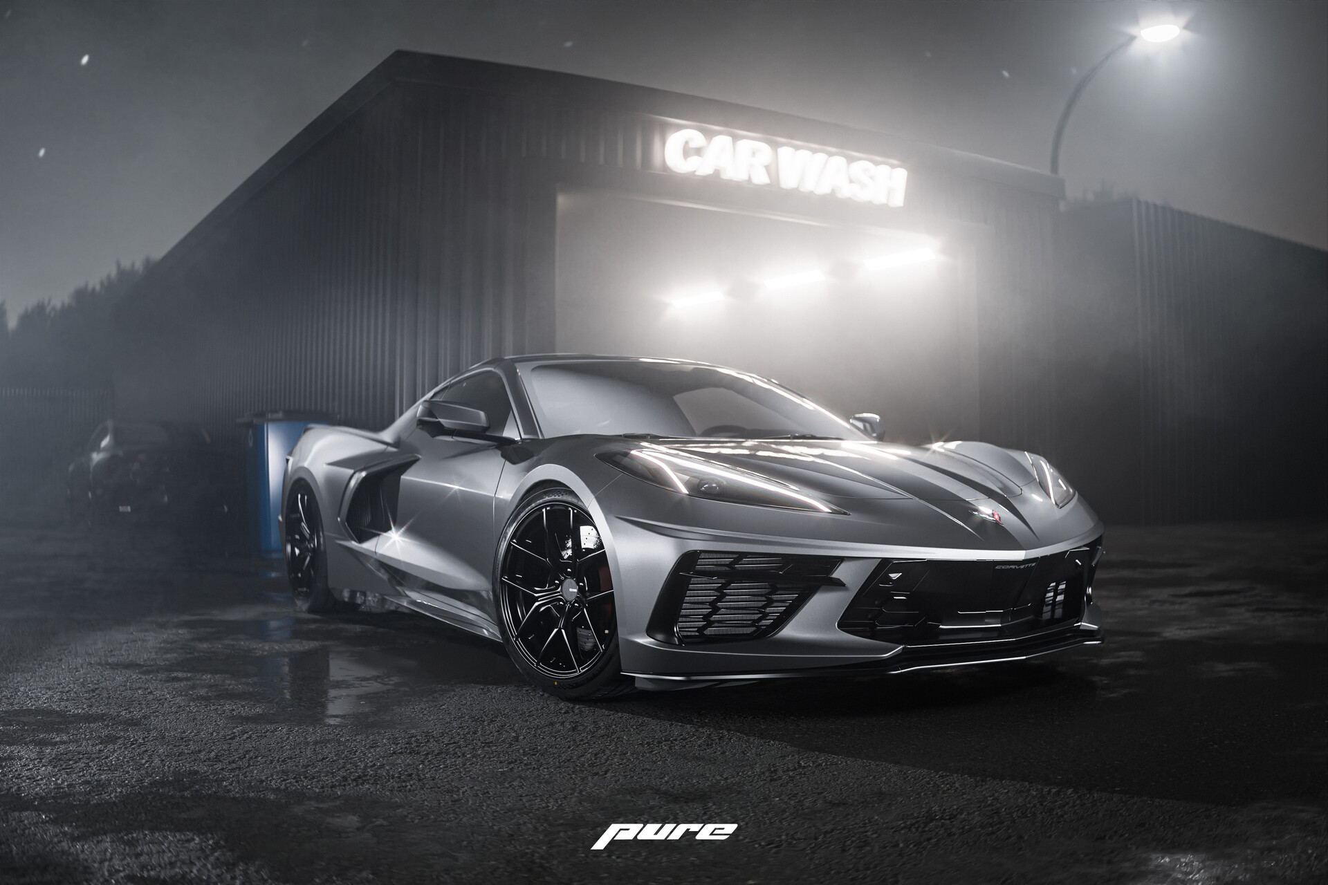 ArtStation - Chevrolet Corvette C8
