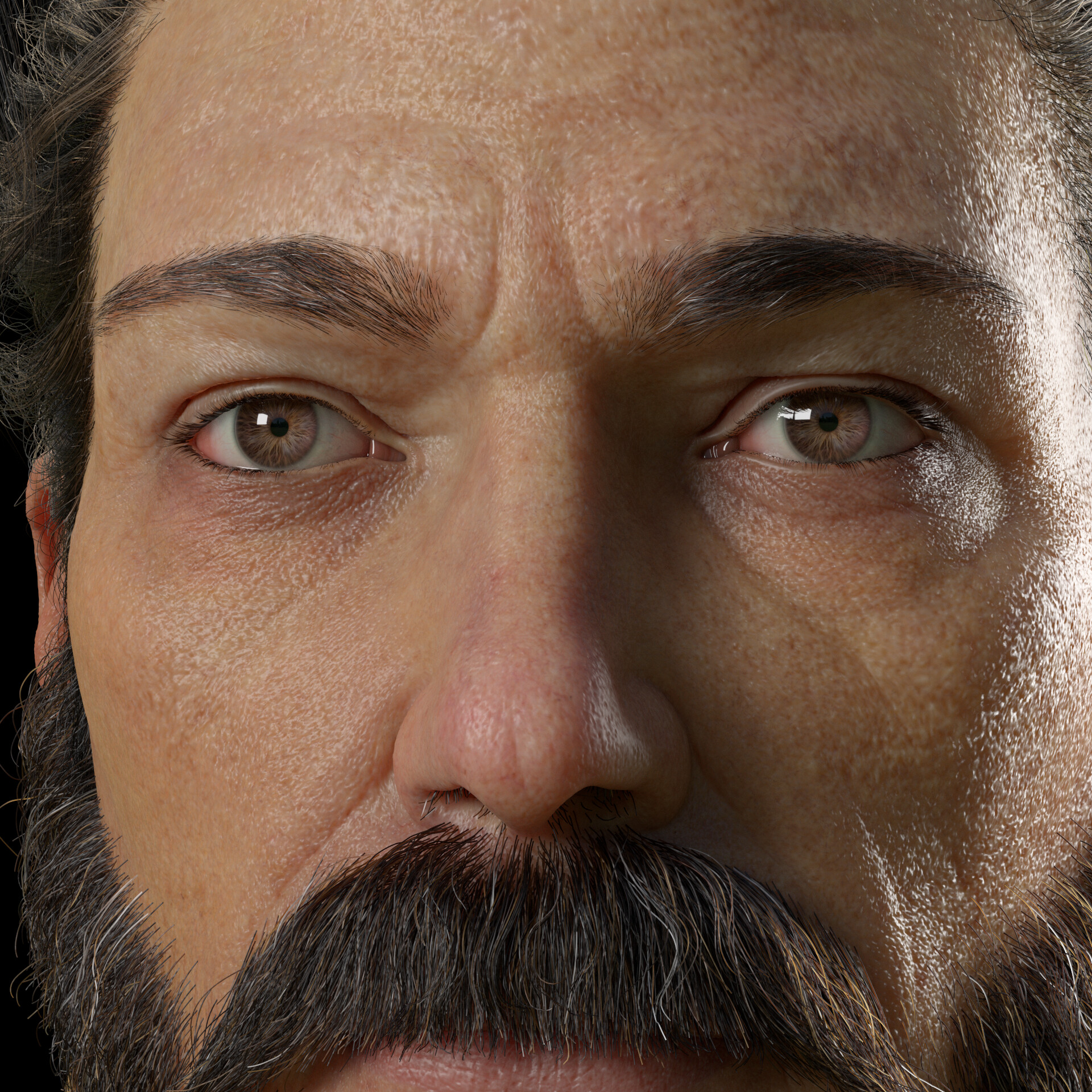 GroomTD/LookDev - Andrew Krivulya - 3D Grooming for "Commander" (Collab ...