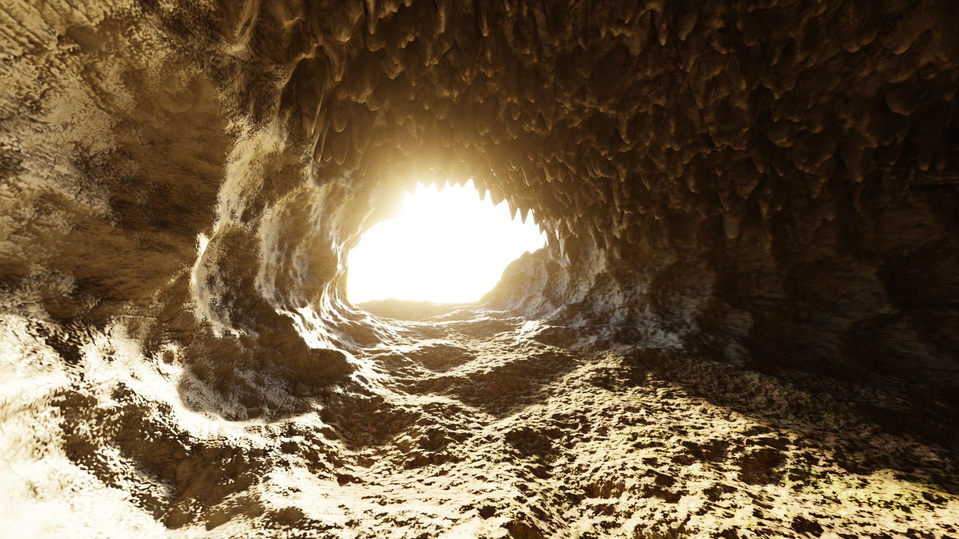 Michael Bescec - Panoramic Collection of 4 Cave Environments