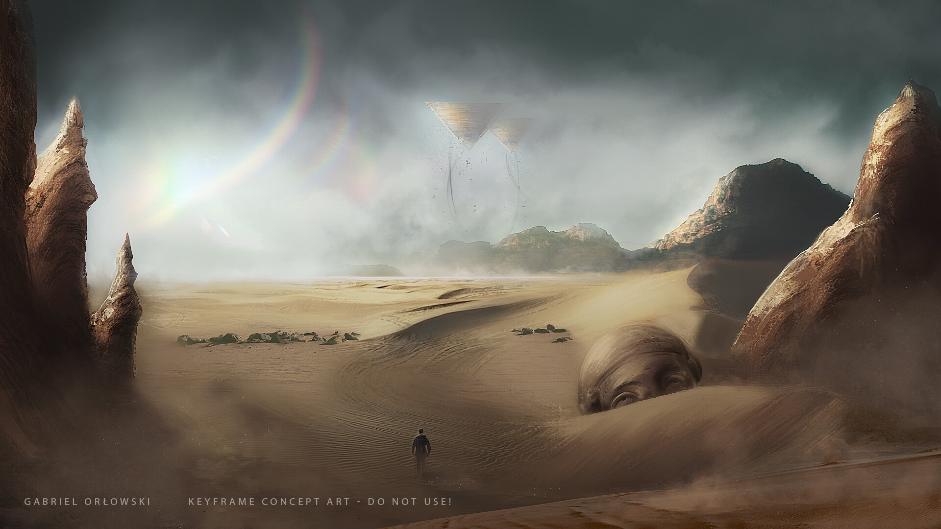 ArtStation - DS2 Inspired keyframe concept art