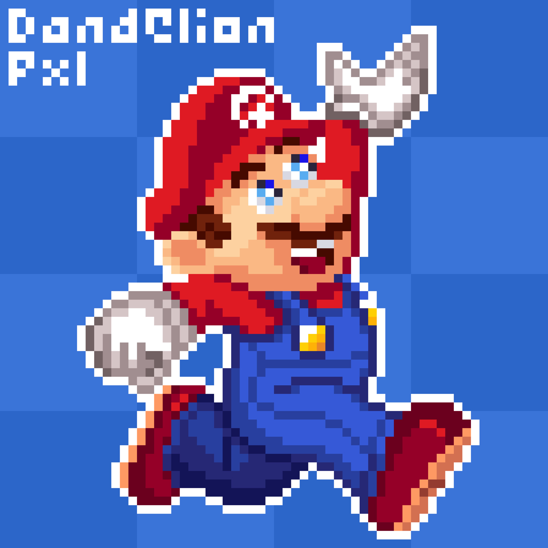 ArtStation - Mario Pixel Art