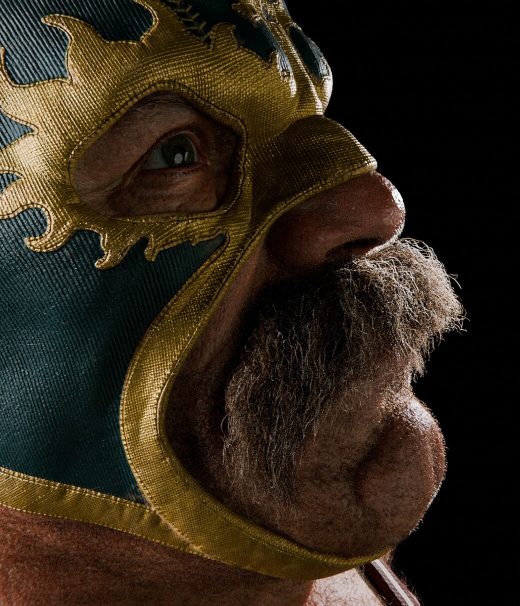 ArtStation - Hair Grooming test, wip..