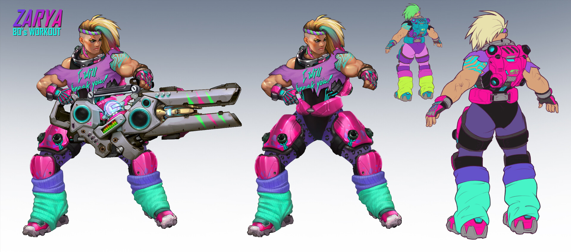 Roman Kenney - Overwatch Skin concepts