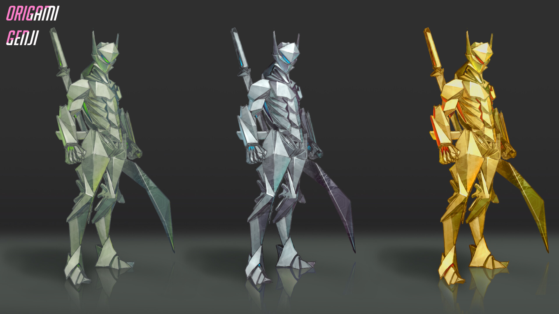 Roman Kenney - Overwatch Skin concepts