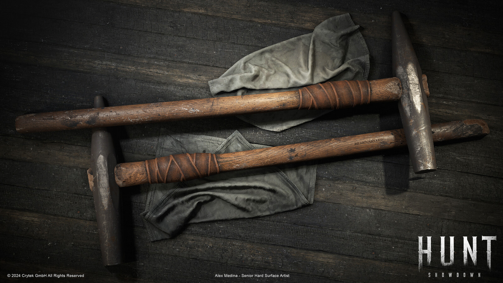 Alex Medina - Hunt Showdown - Railroad Hammer + Malformer