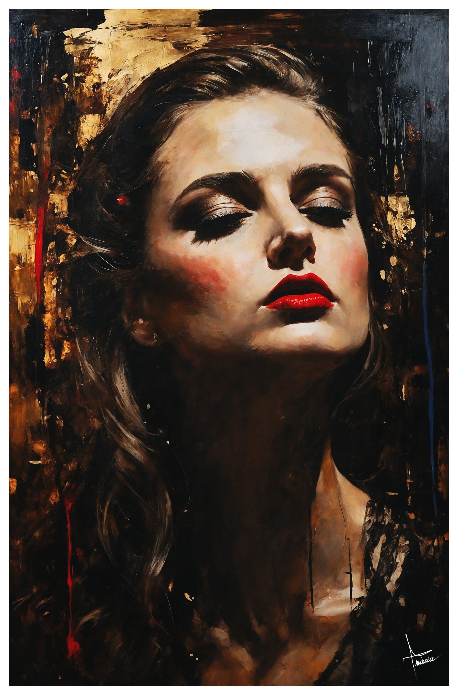 ArtStation - Antinoice / "Quiet red lips" _ 006