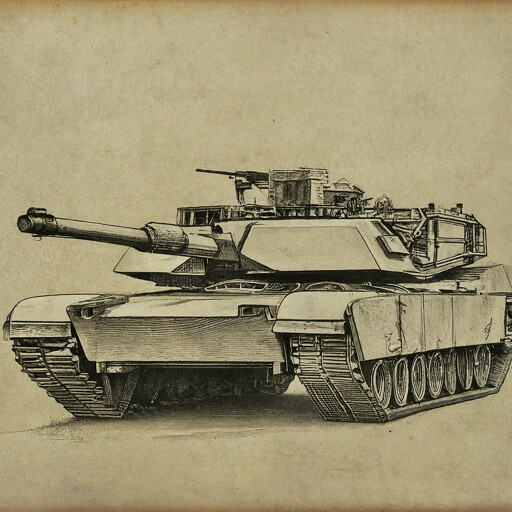 ArtStation - M1A2 Abrams