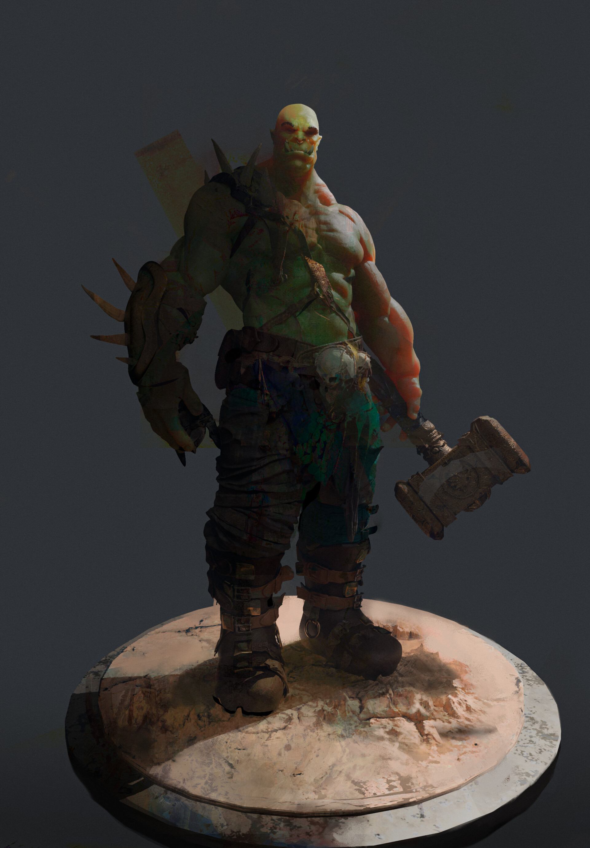 ArtStation - The Legend of the Angry Orc, a personal project