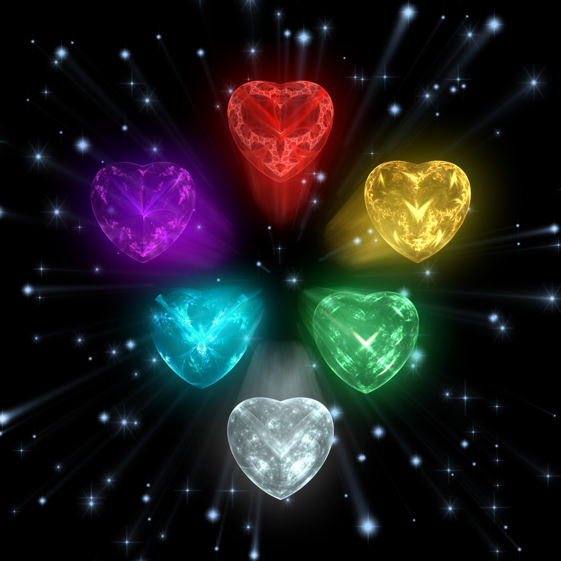 ArtStation - Soul hearts