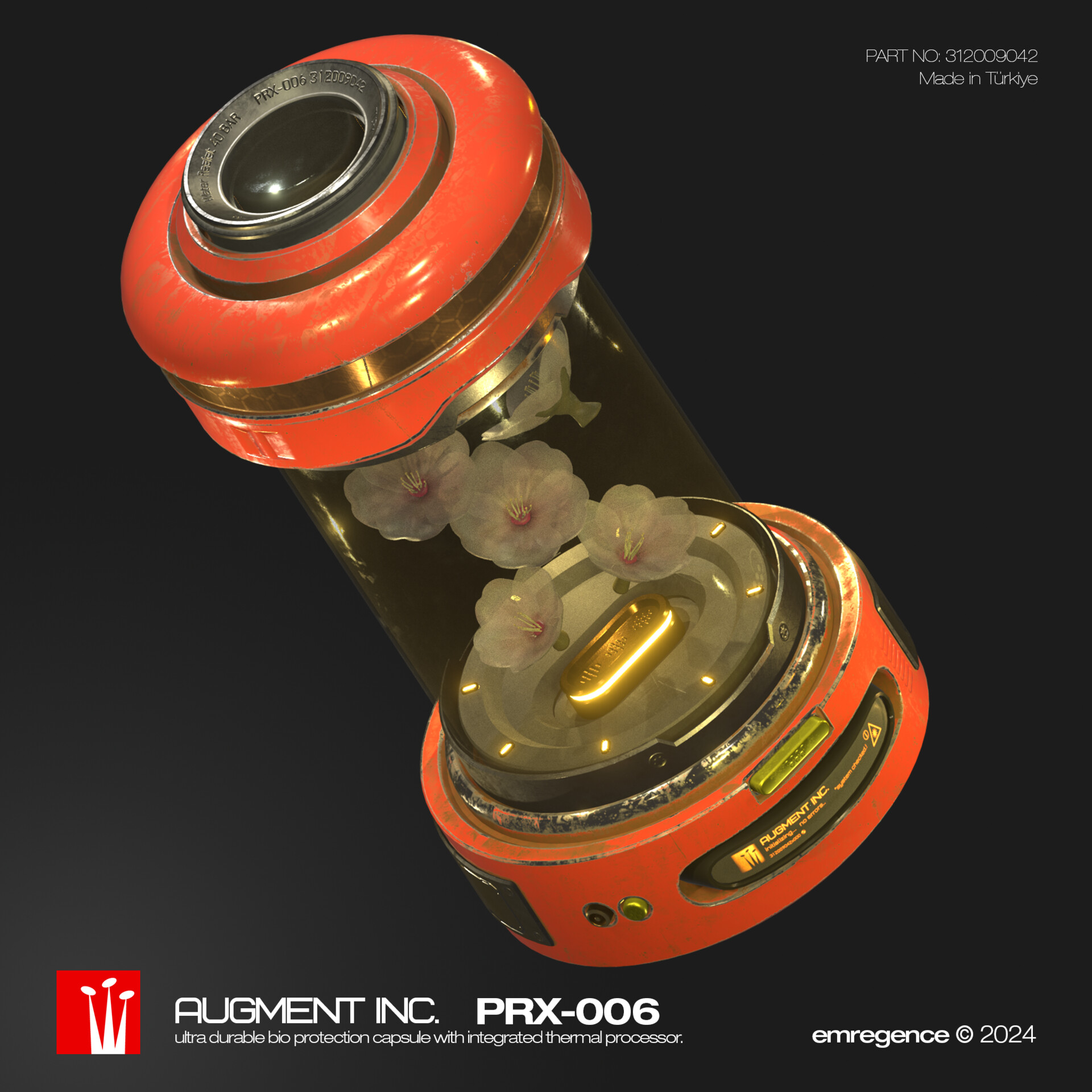 Emre Gence - Augment Inc. PRX-006 Bio Protection Capsule