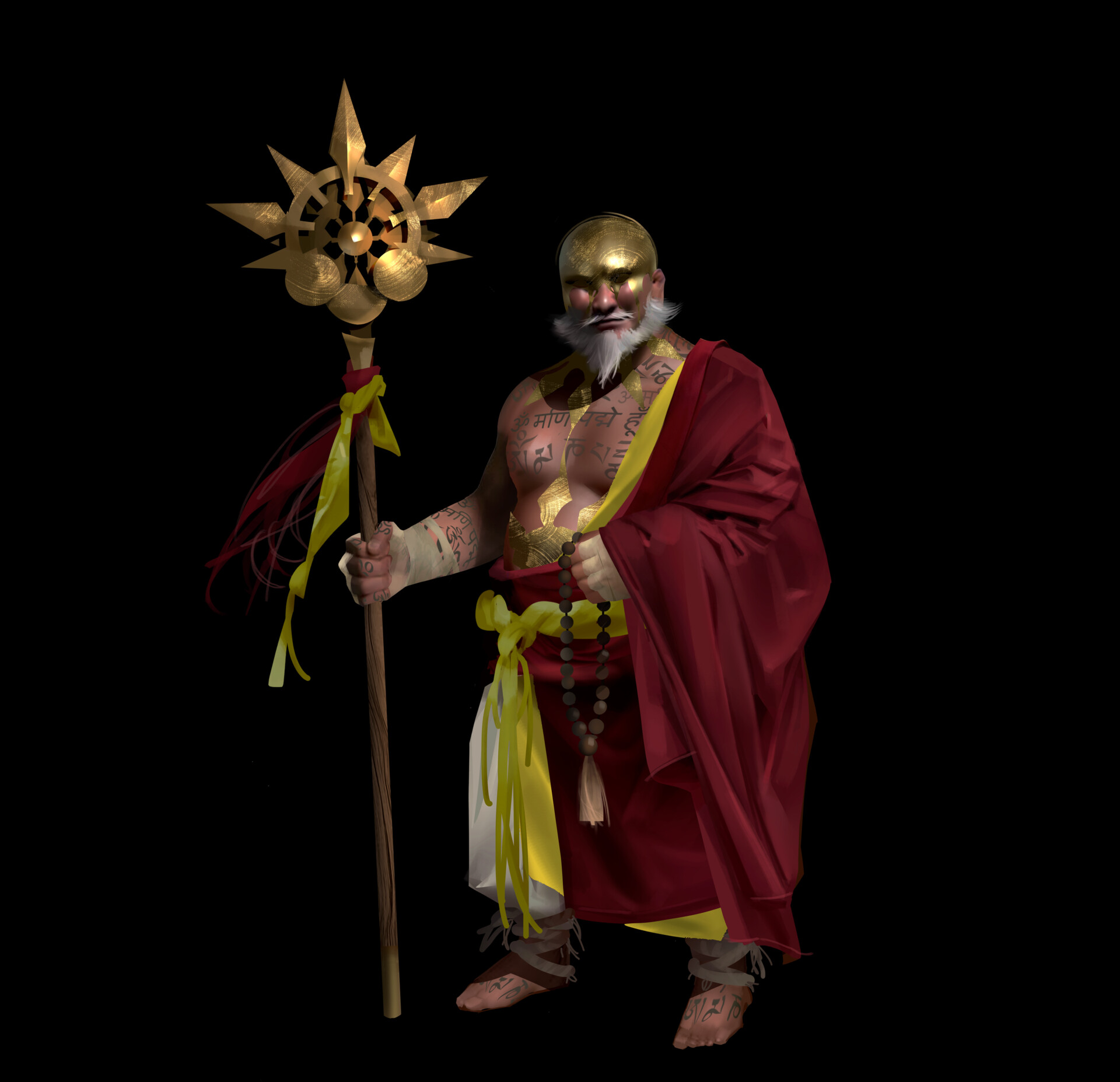 ArtStation - Monk