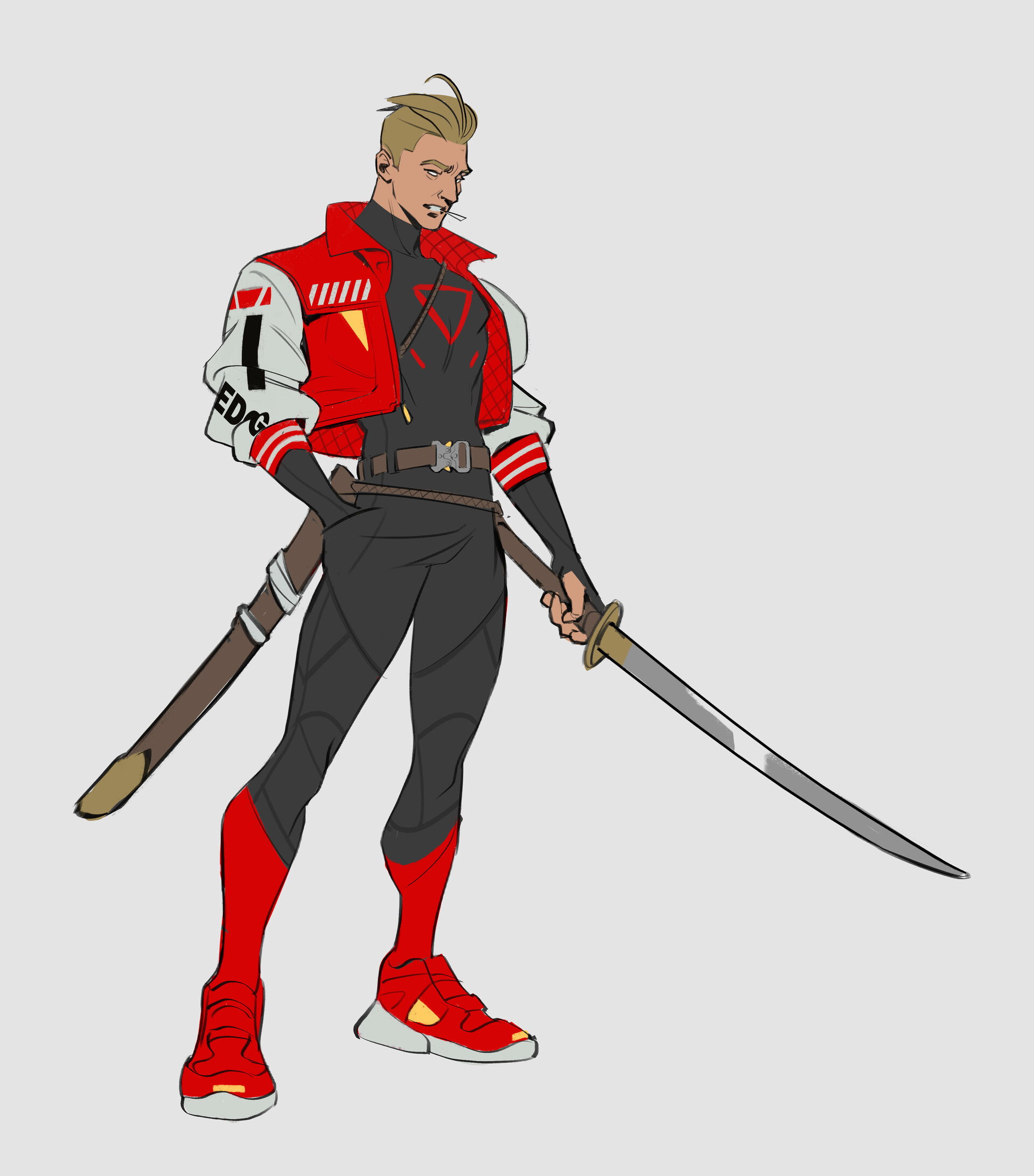 ArtStation - Neo samurai