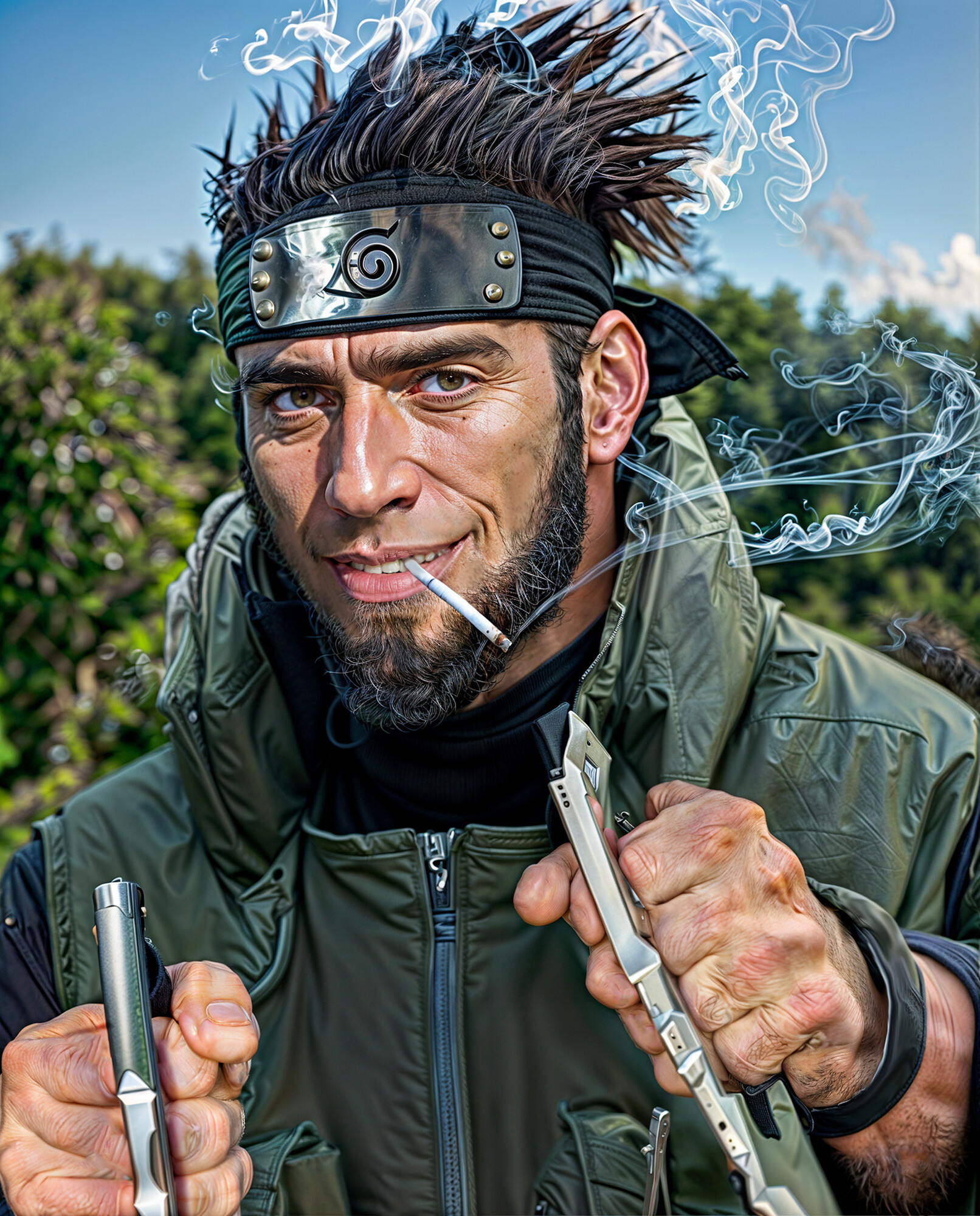 ArtStation - Asuma realistic portrait