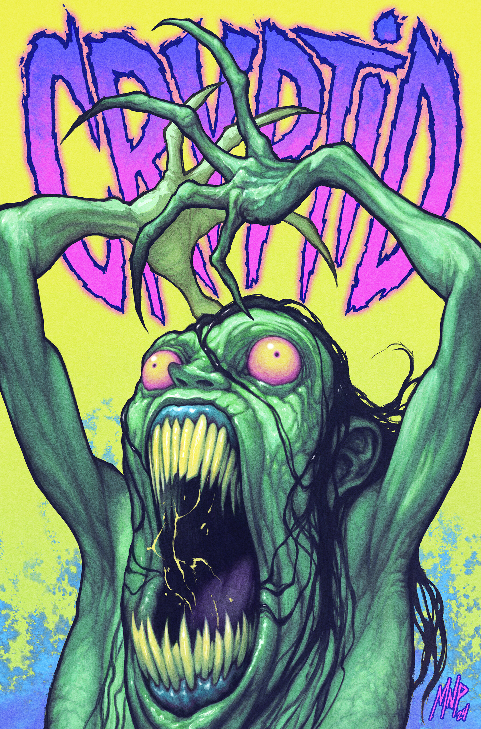 ArtStation - Cryptid! Comic cover