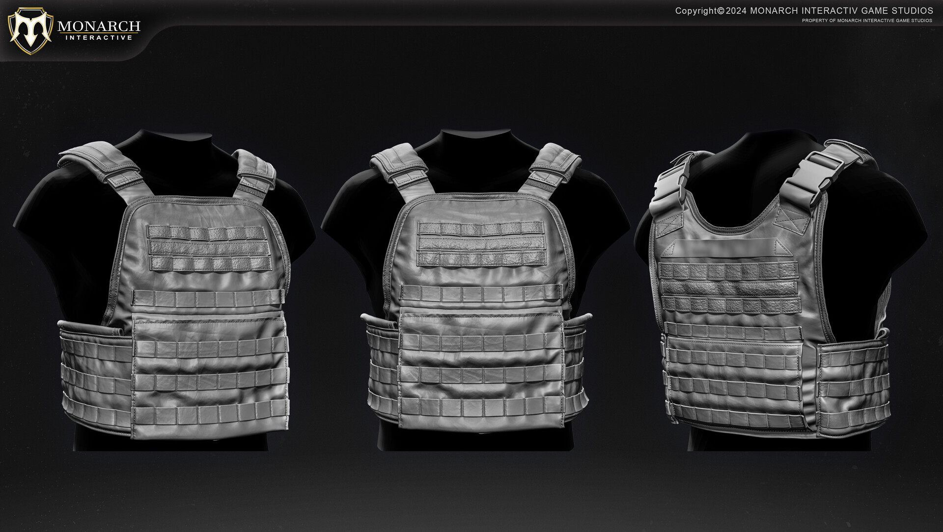 Monarch Interactive Game Studios - Military accessories