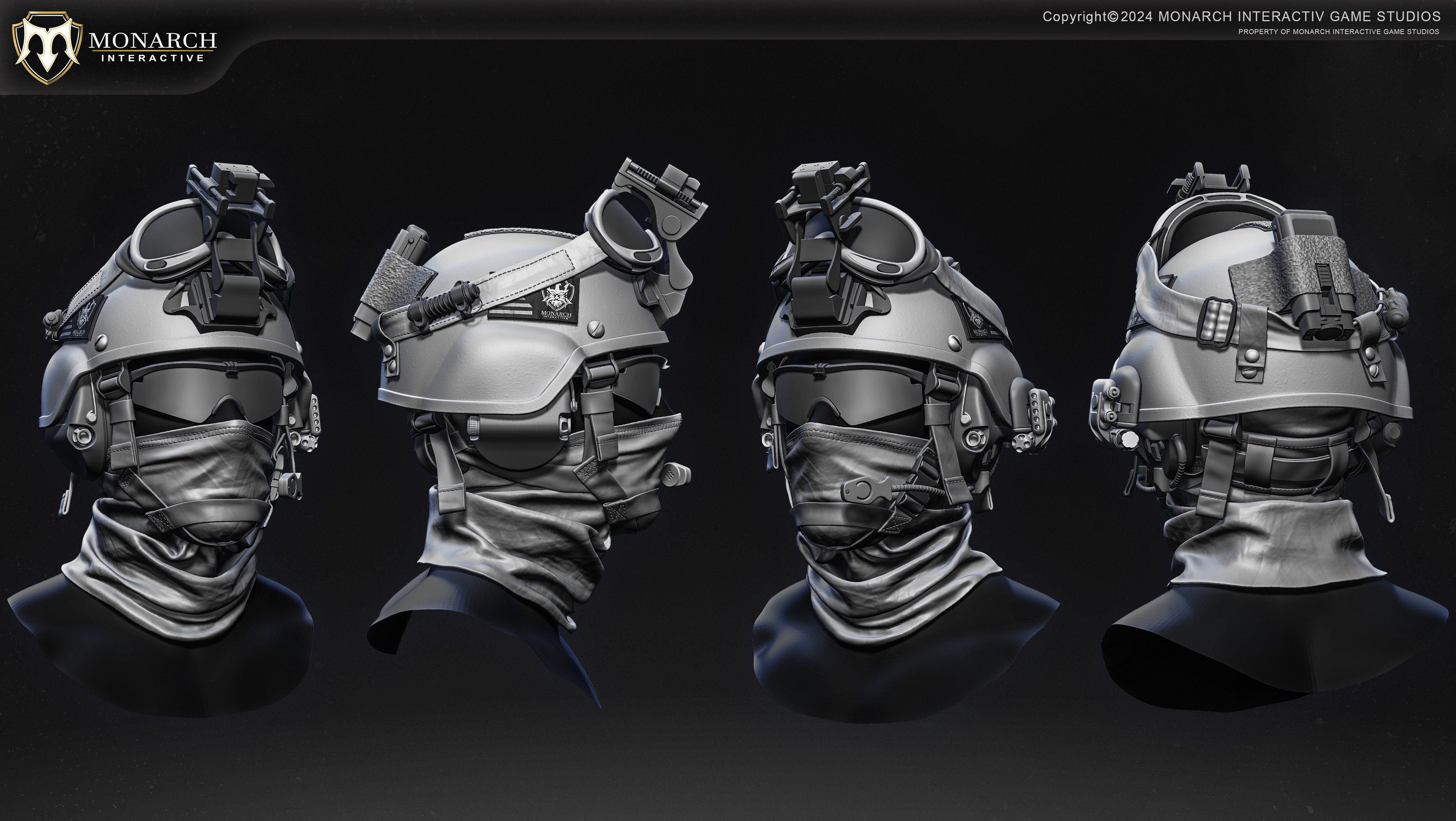 Monarch Interactive Game Studios - Military accessories