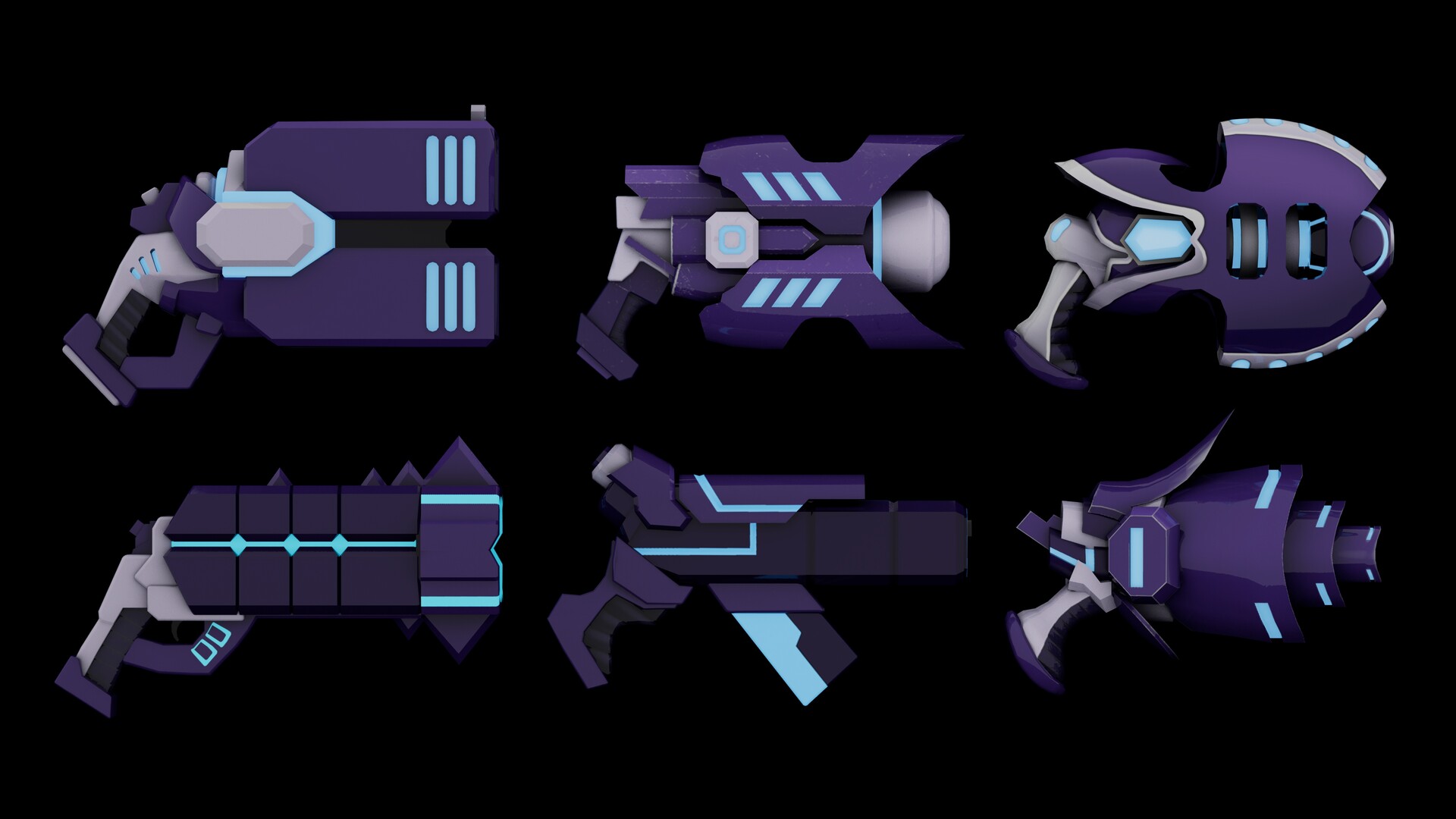 Phillip Kmetz - Low-Poly MMO Weapons