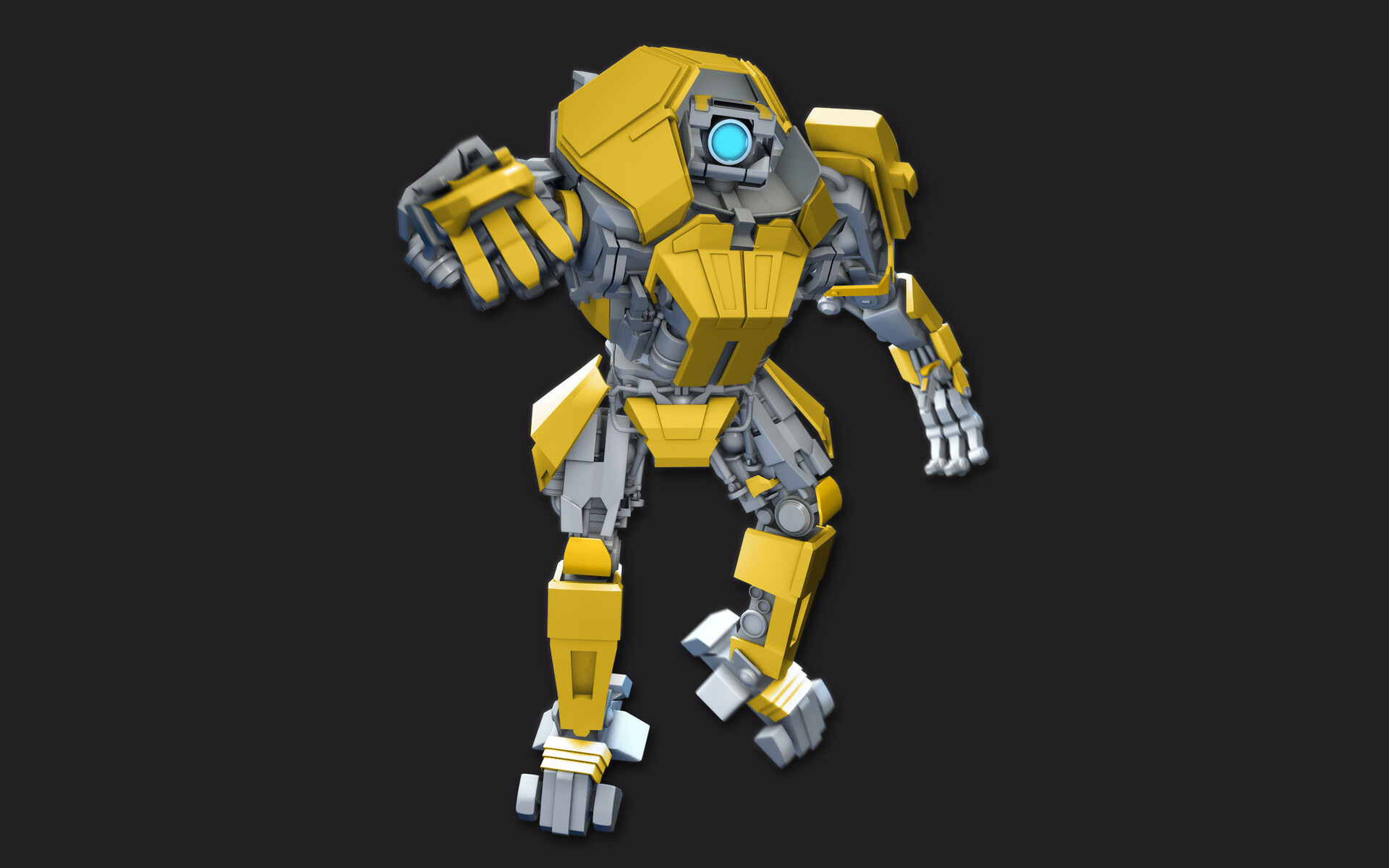 ArtStation - A combat robot