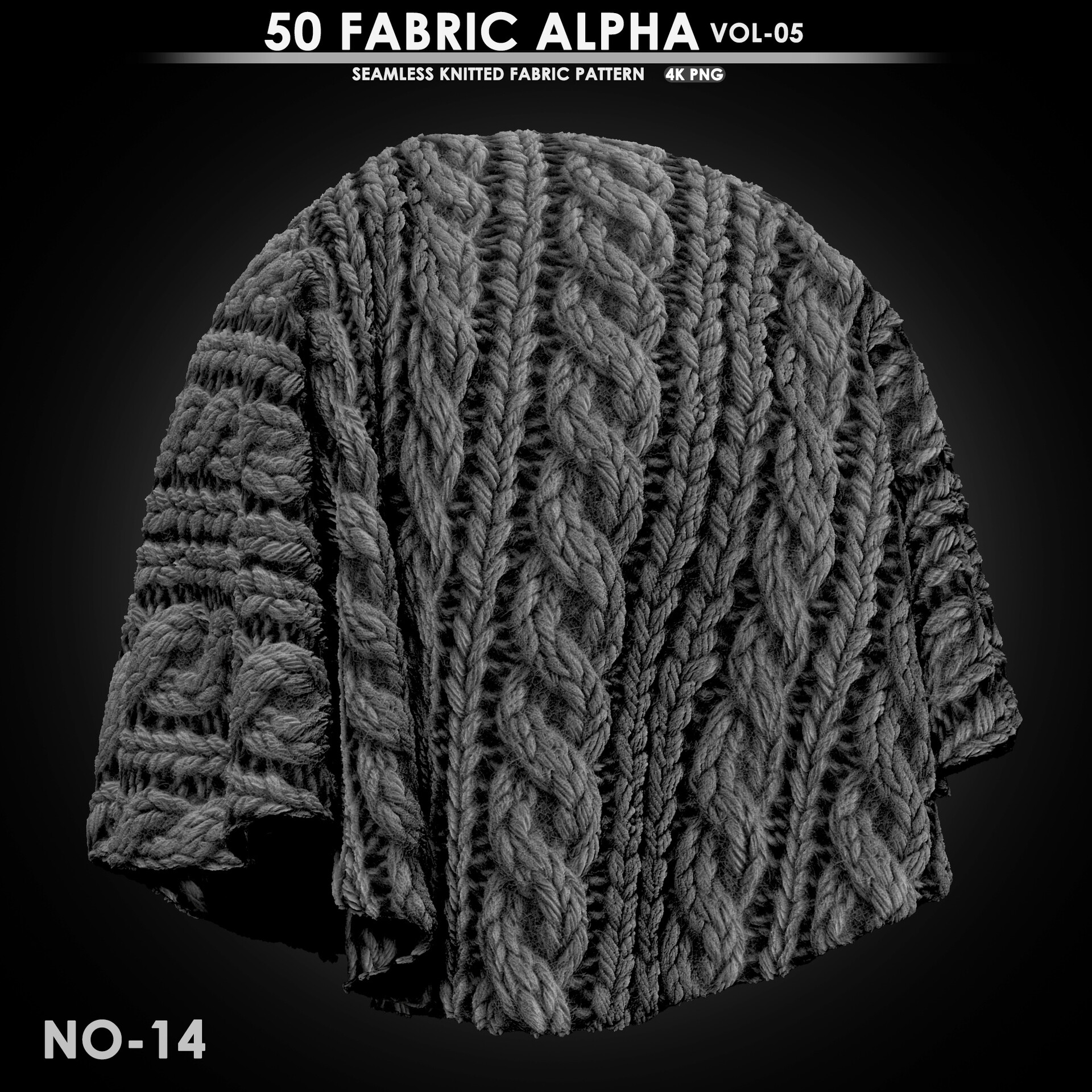 ArtStation - QT Studio - Fabric Alpha VOL 05 - 50 Knitted Fabric Pattern