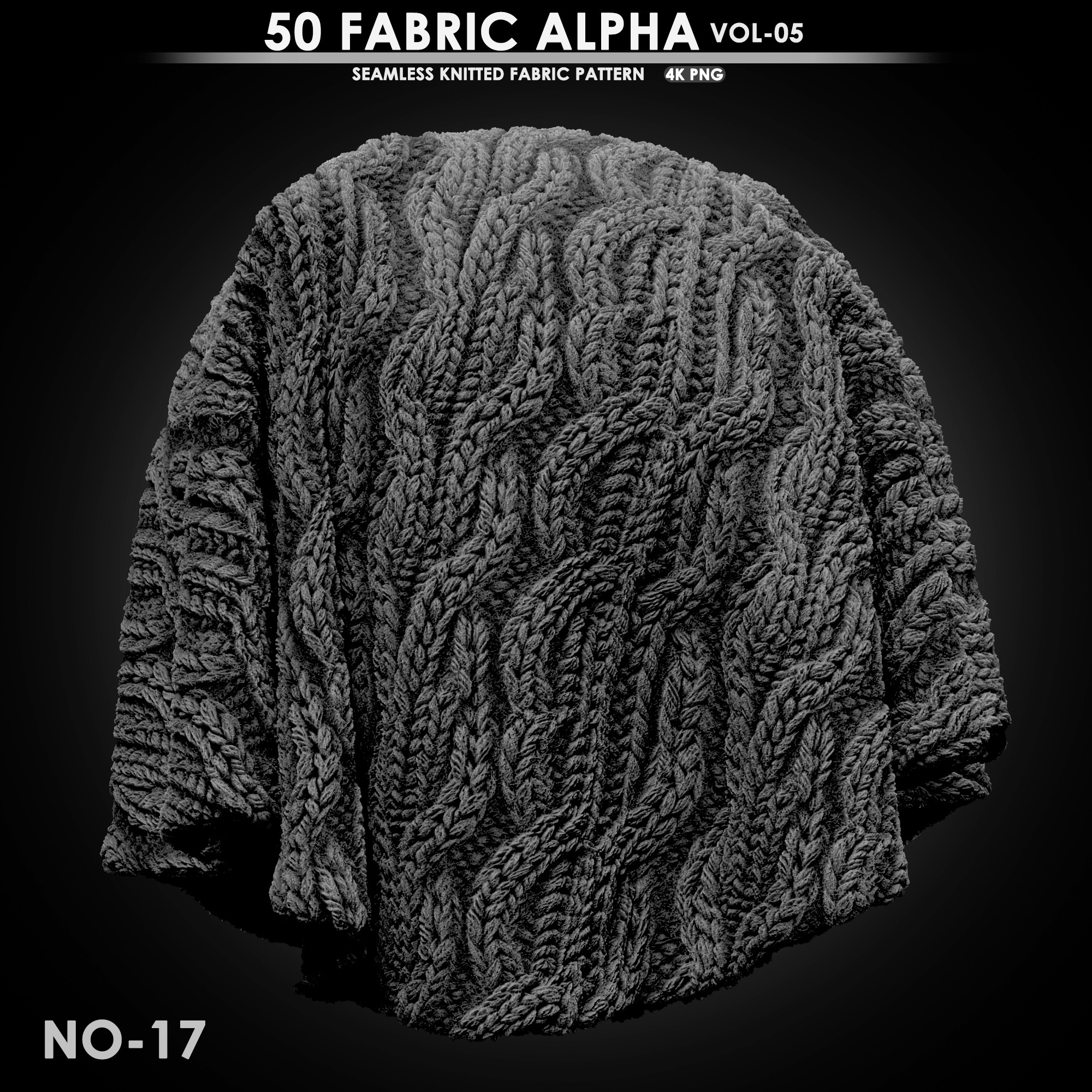 QuickTool Studio - QT Studio - Fabric Alpha VOL 05 - 50 Knitted Fabric ...