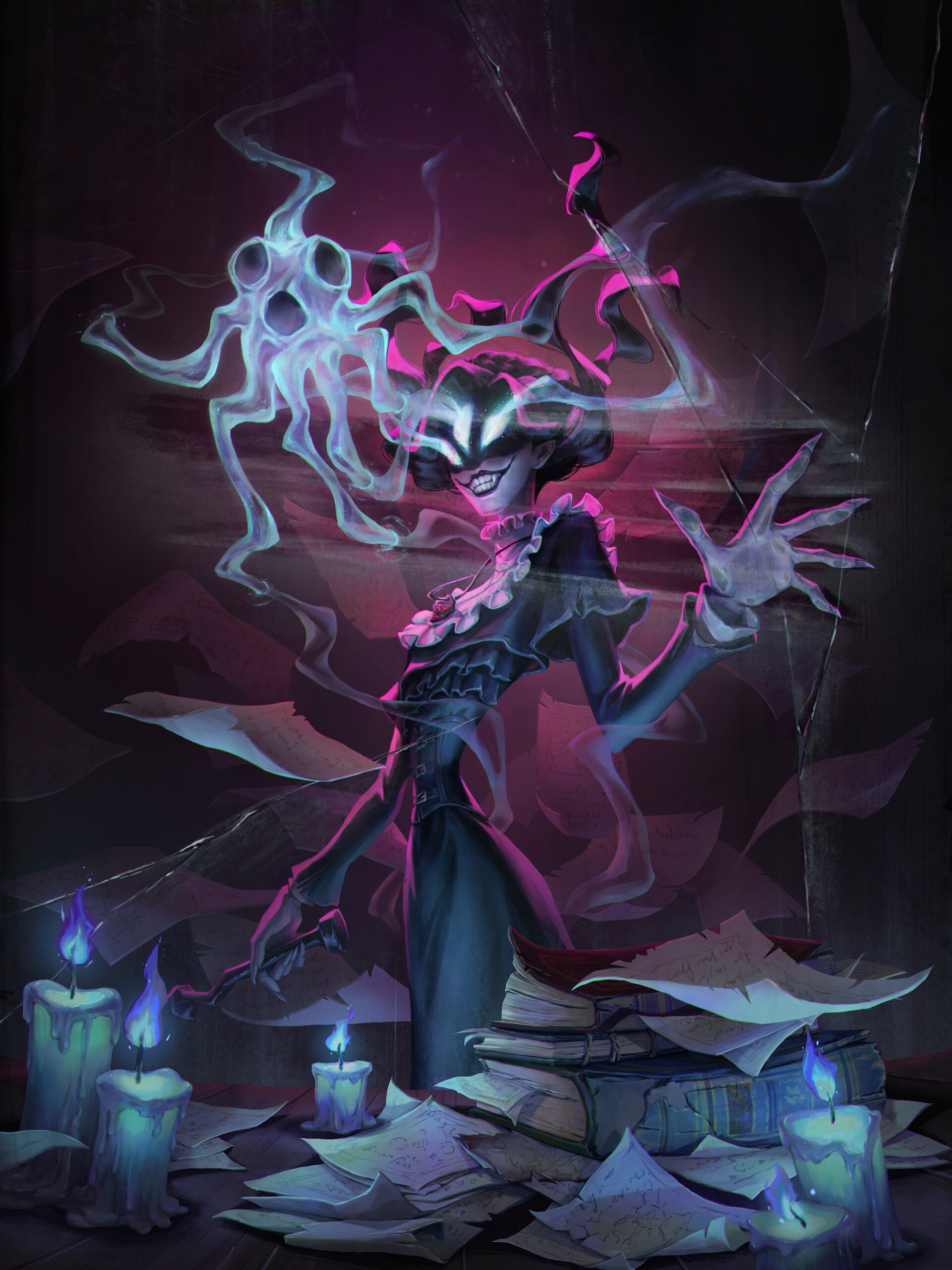 ArtStation - 时空之影的宣传图绘制