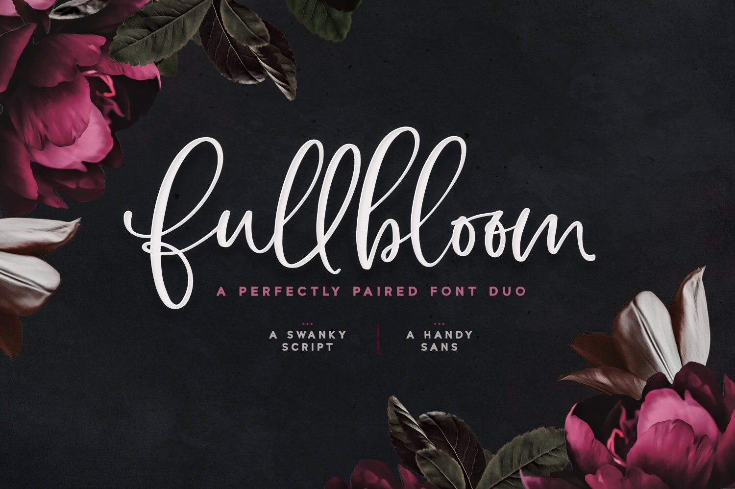 ArtStation - Fullbloom Font Duo