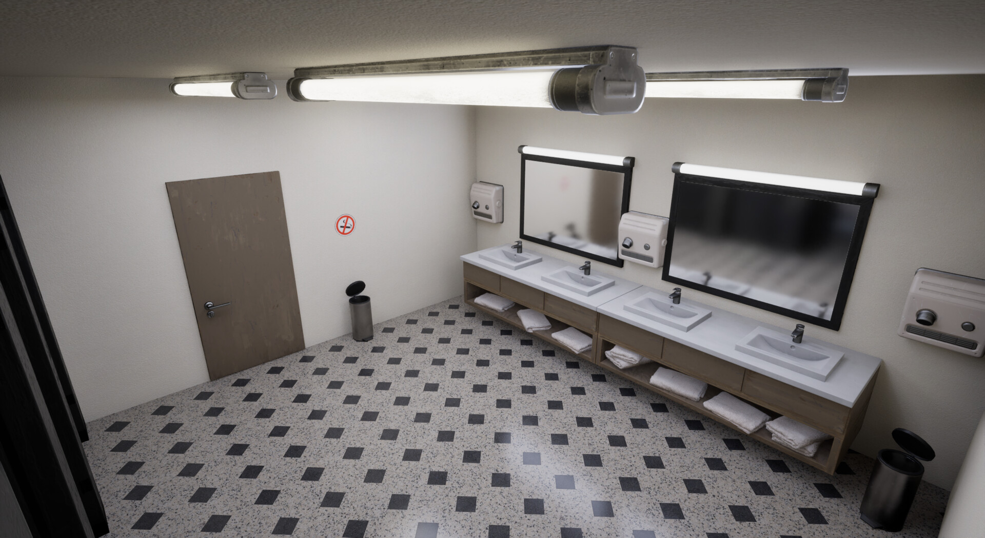 ArtStation - Restroom - Unreal Engine 5