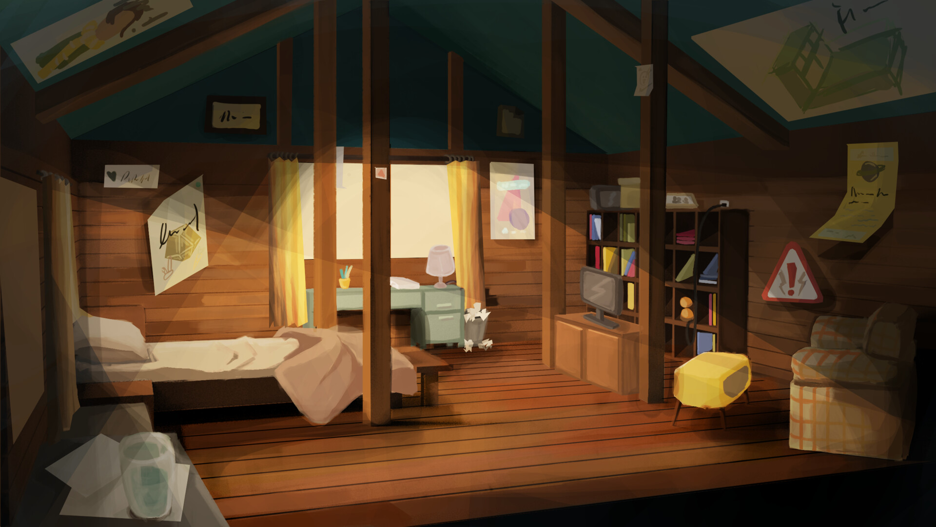 ArtStation - Room Concept - Sex Education