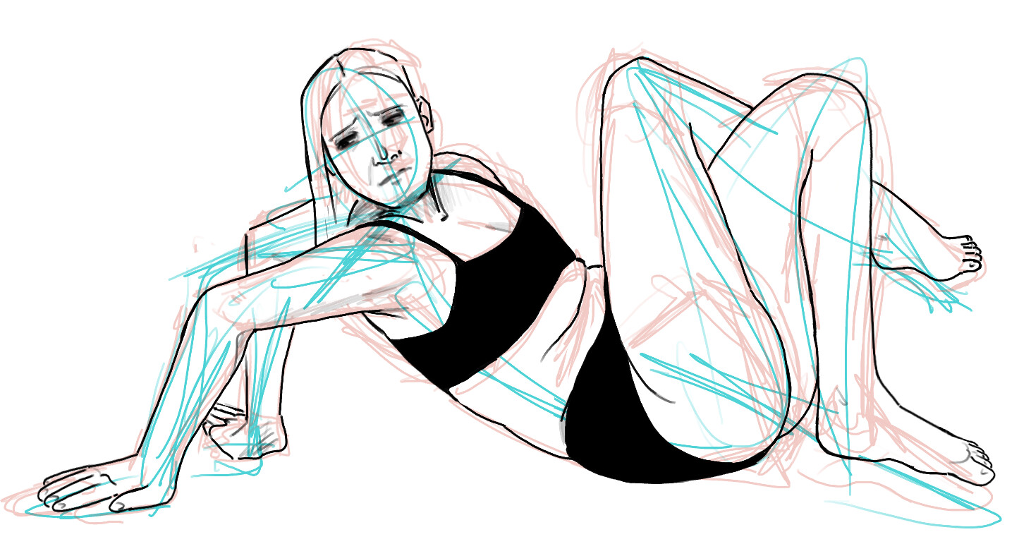 Sasha - Gesture Drawing Practice