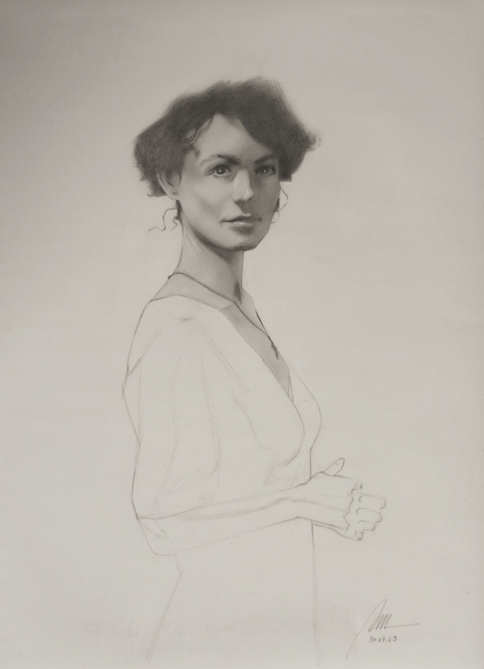 ArtStation - Portrait Study in Graphite