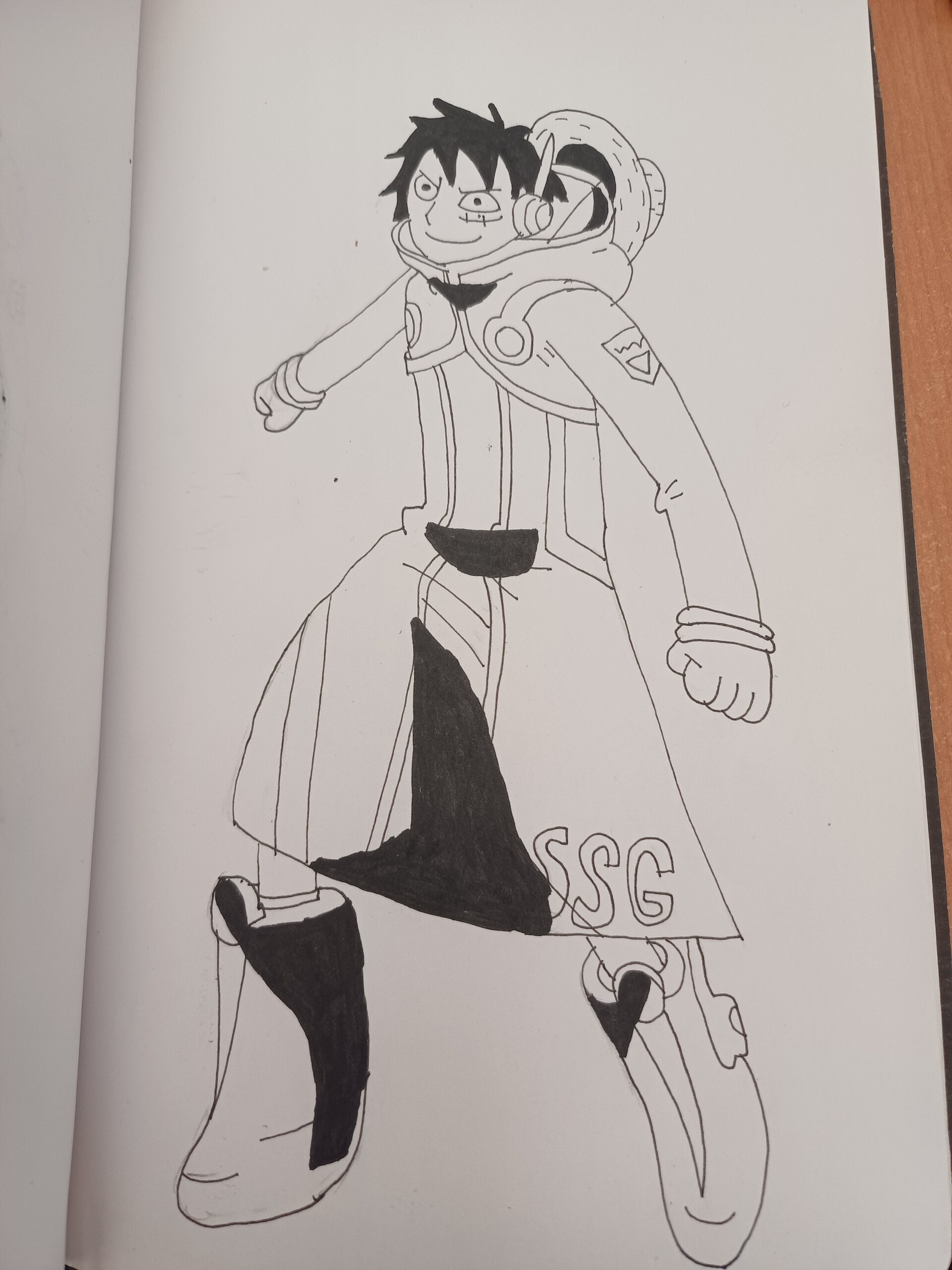 ArtStation - Luffy and Zoro (Egghead outfit)