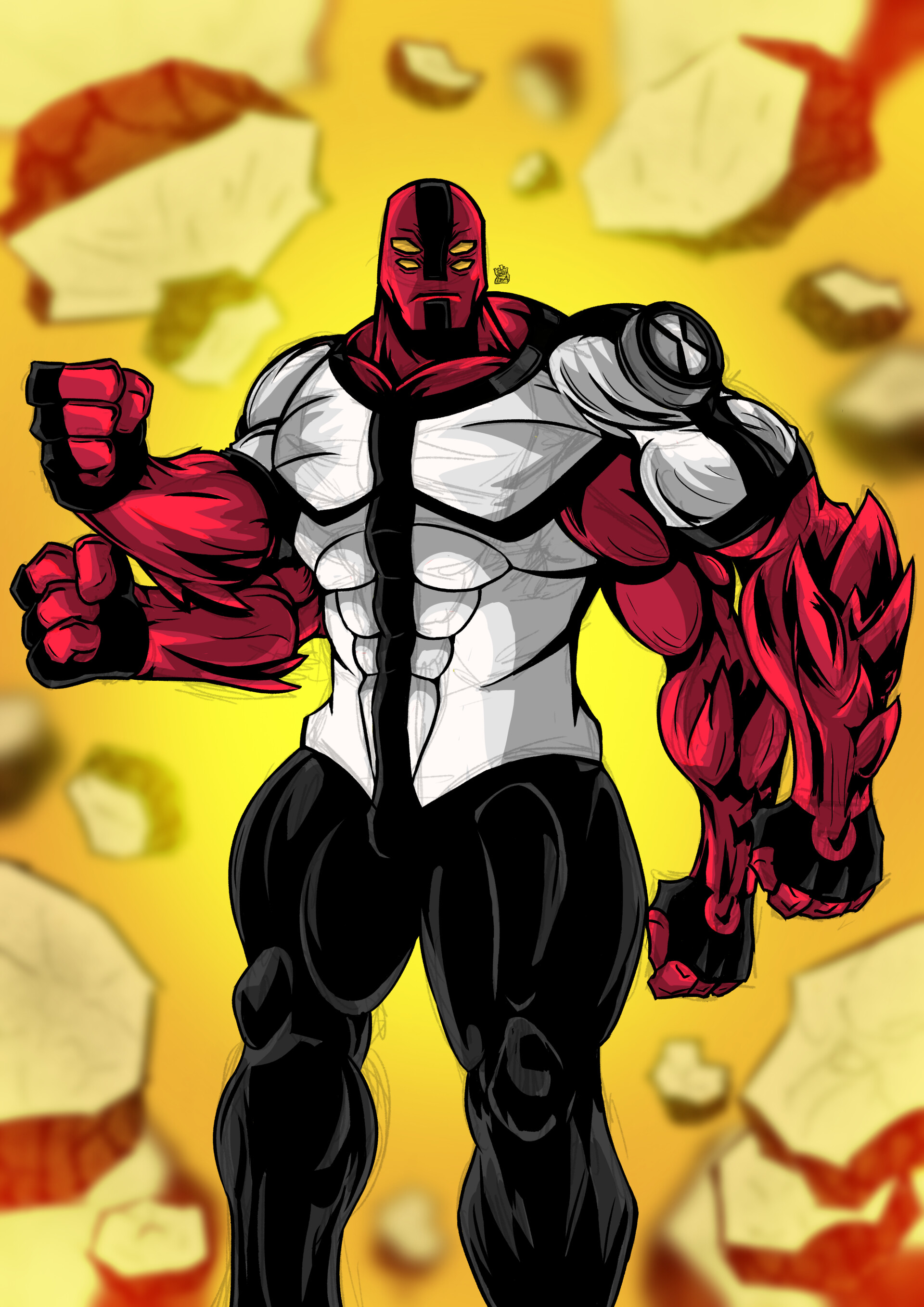 ArtStation - Four Arms | Ben 10 Illustration