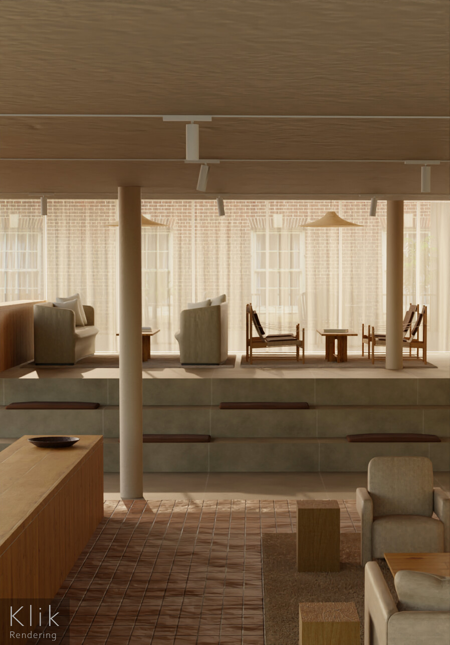 ArtStation - 3D Render of Norm Architects Chancery House