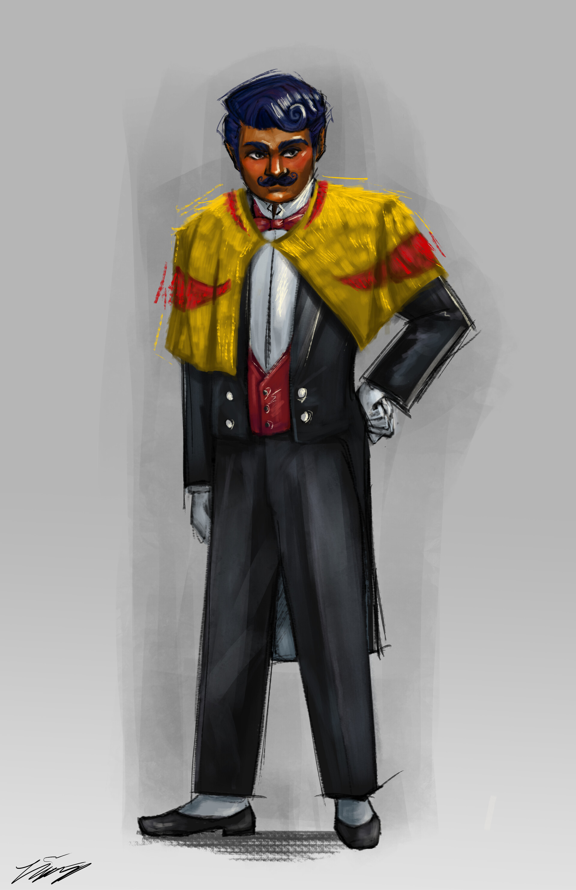 ArtStation - The Loyalists: Prince Jonas Character Design