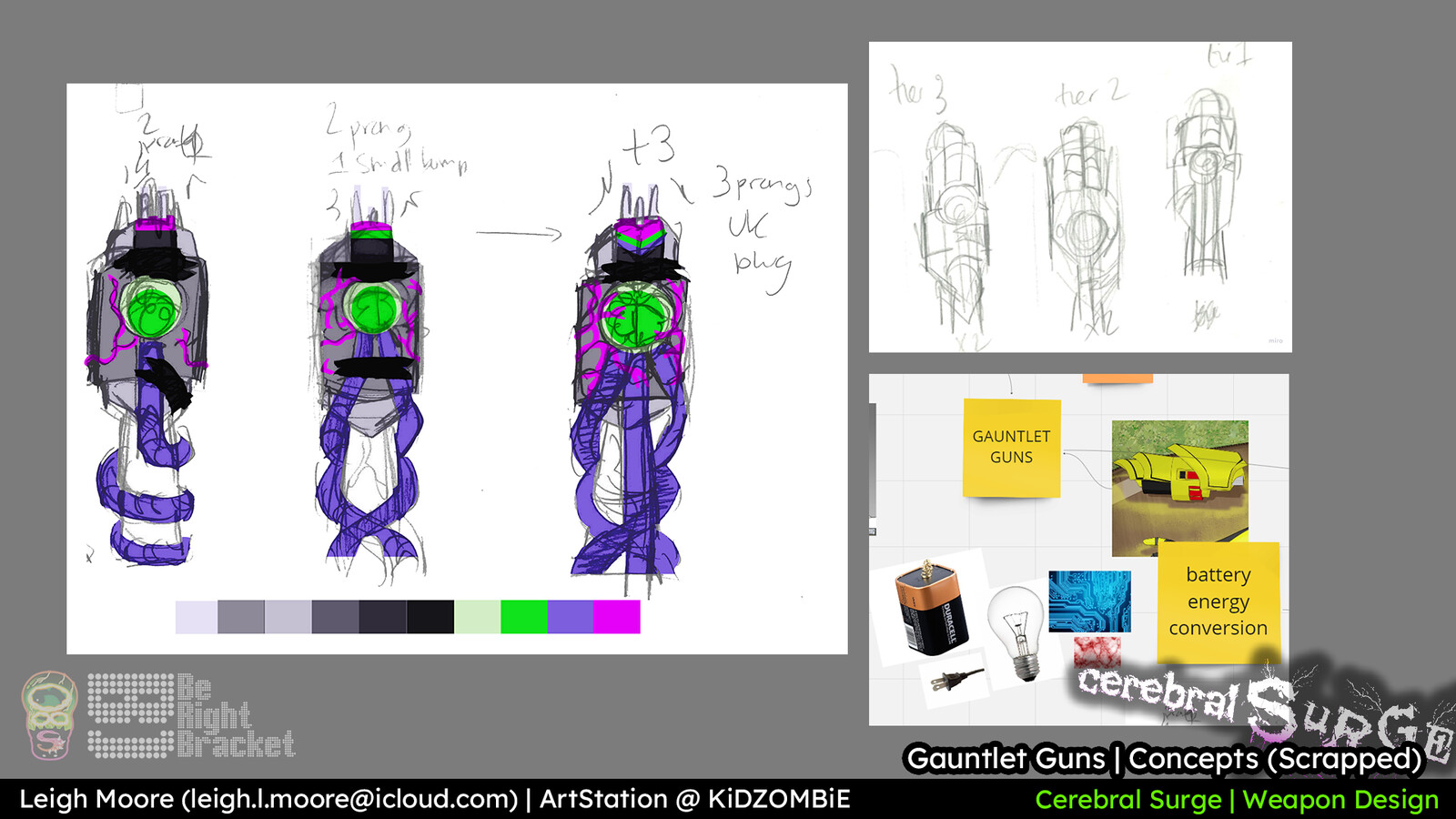 Leigh M. - Cerebral Surge | Weapon Design