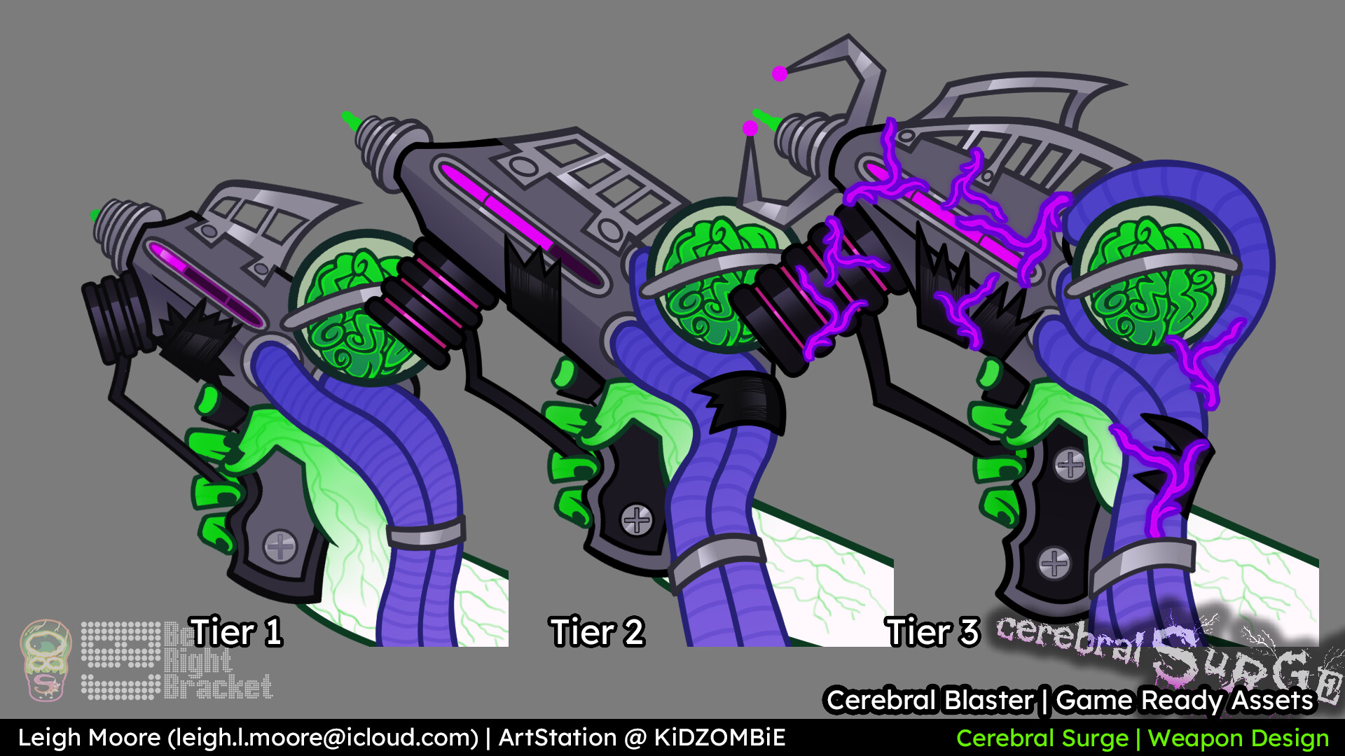 Leigh M. - Cerebral Surge | Weapon Design