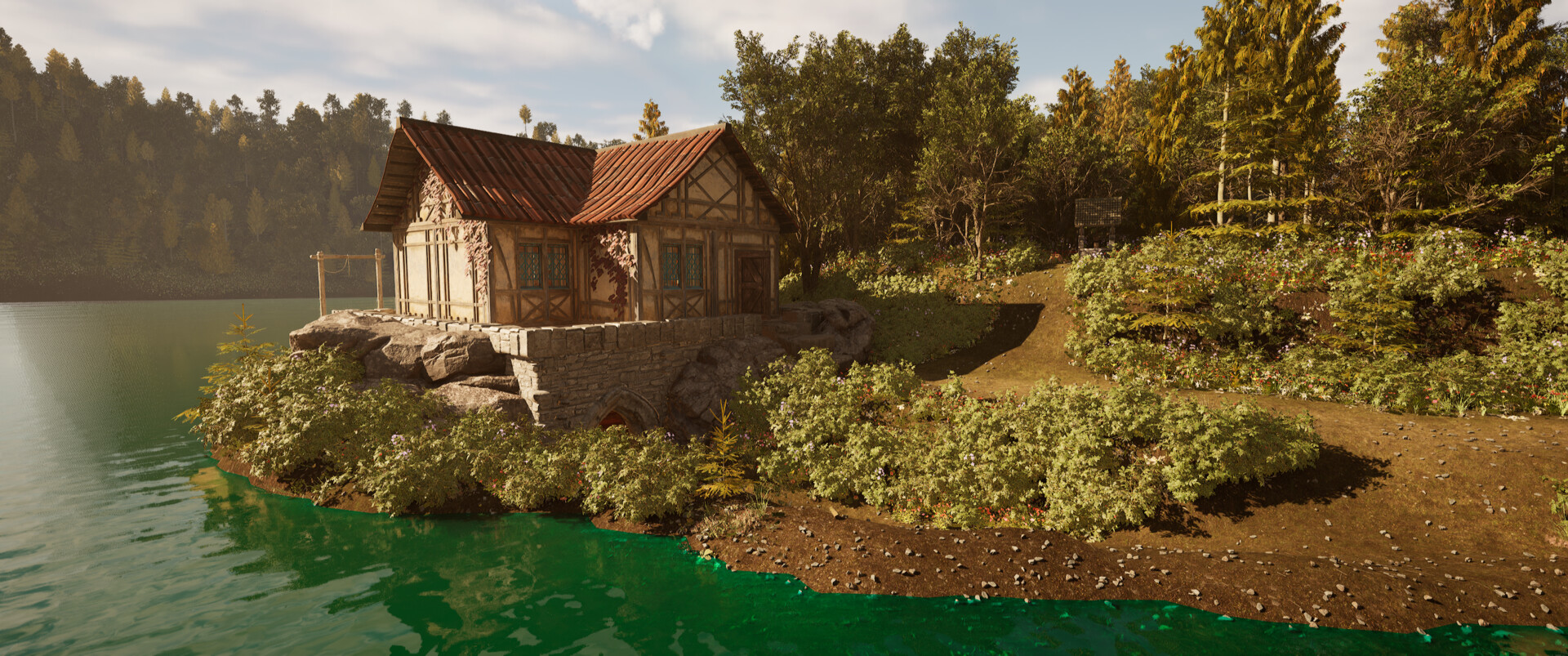 Courtney Chavez - Fantasy Cottage & Dungeon | Unreal Engine 5.3