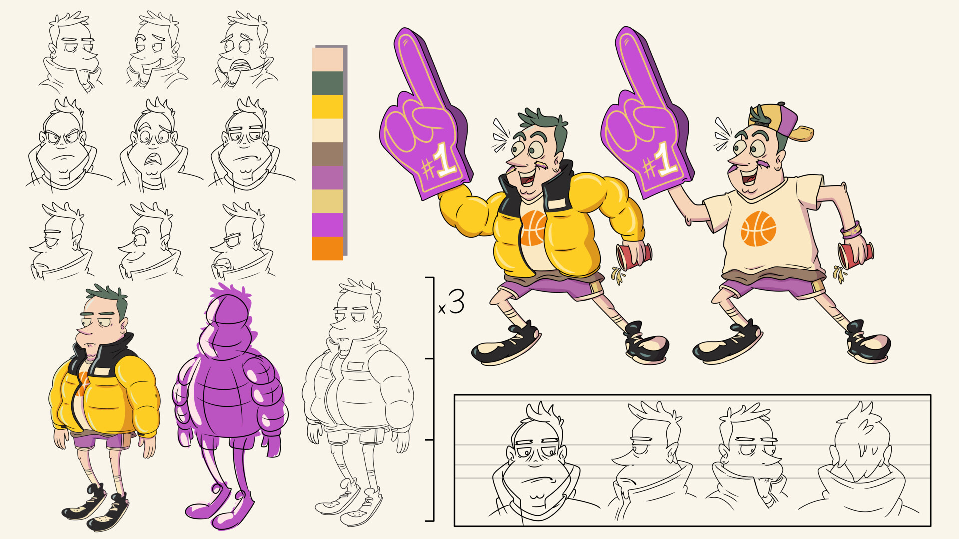 ArtStation - Model sheet