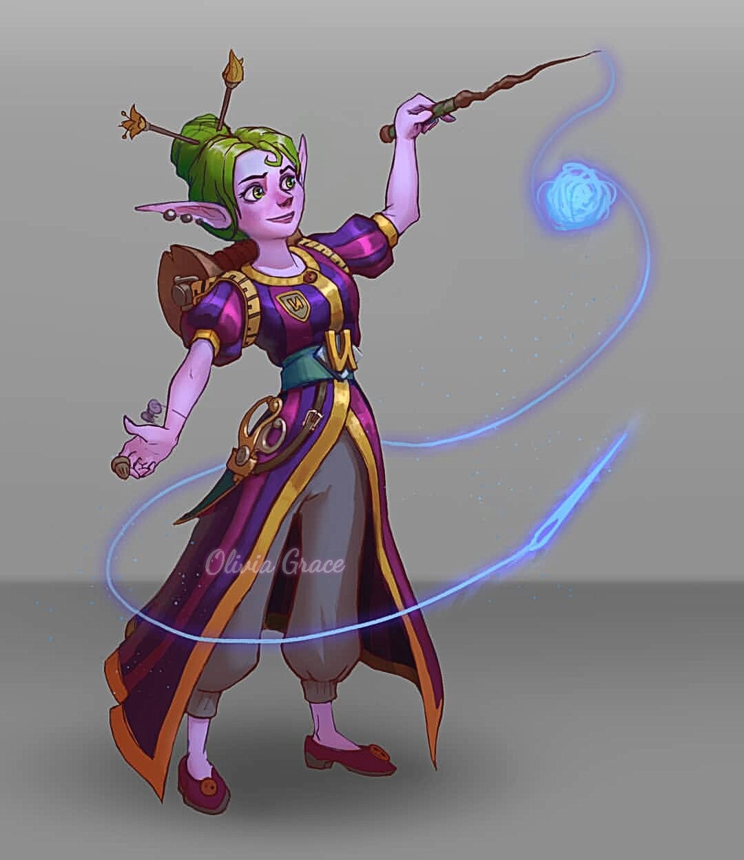 ArtStation - Mystica Character Artwork