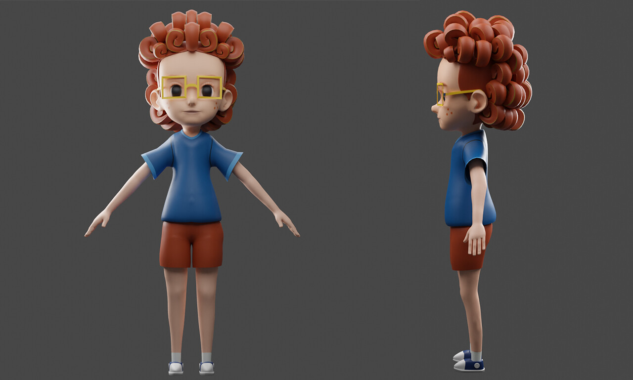 ArtStation - 3D cartoon Characters